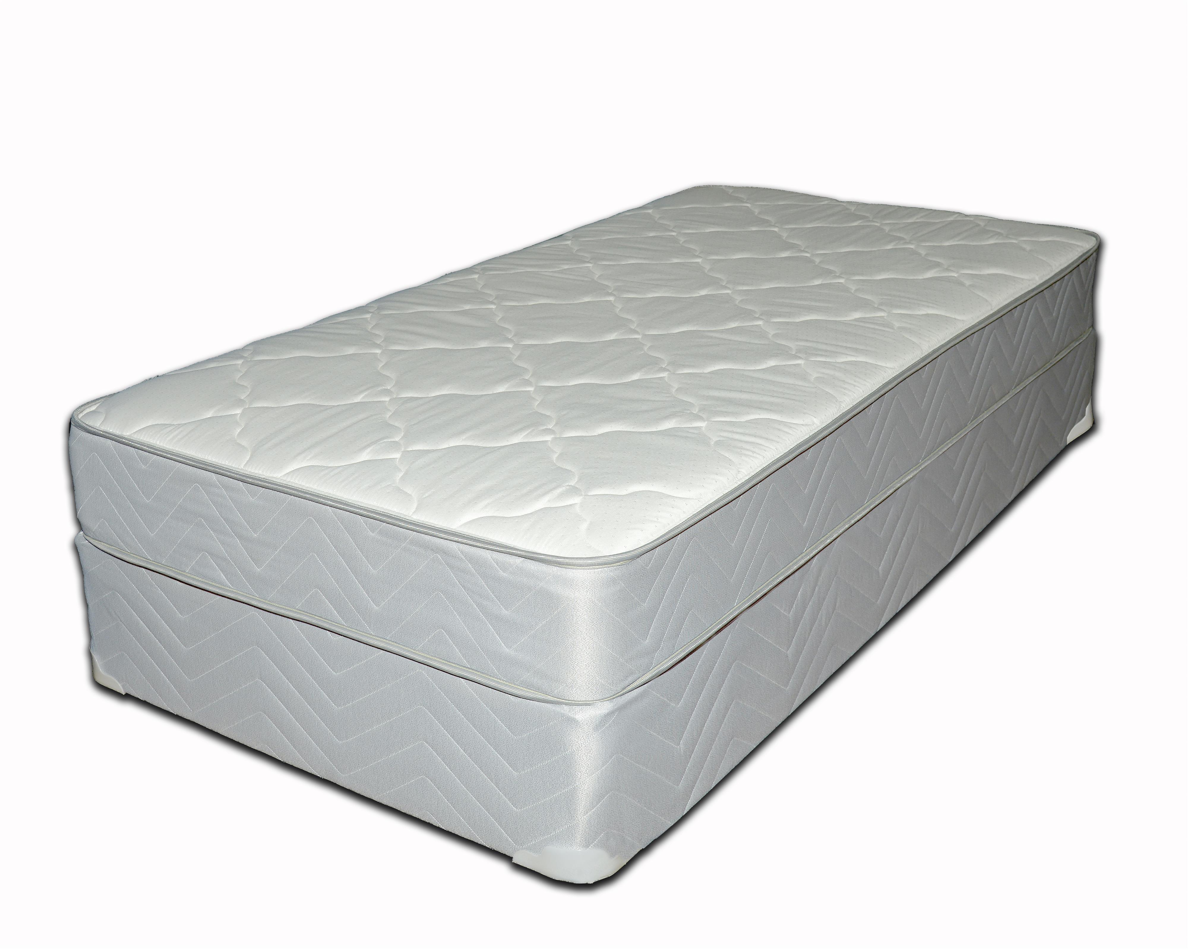 Bemco Chiro Posture Firm-T+Foundation-T Twin 9" Firm Mattress and ...