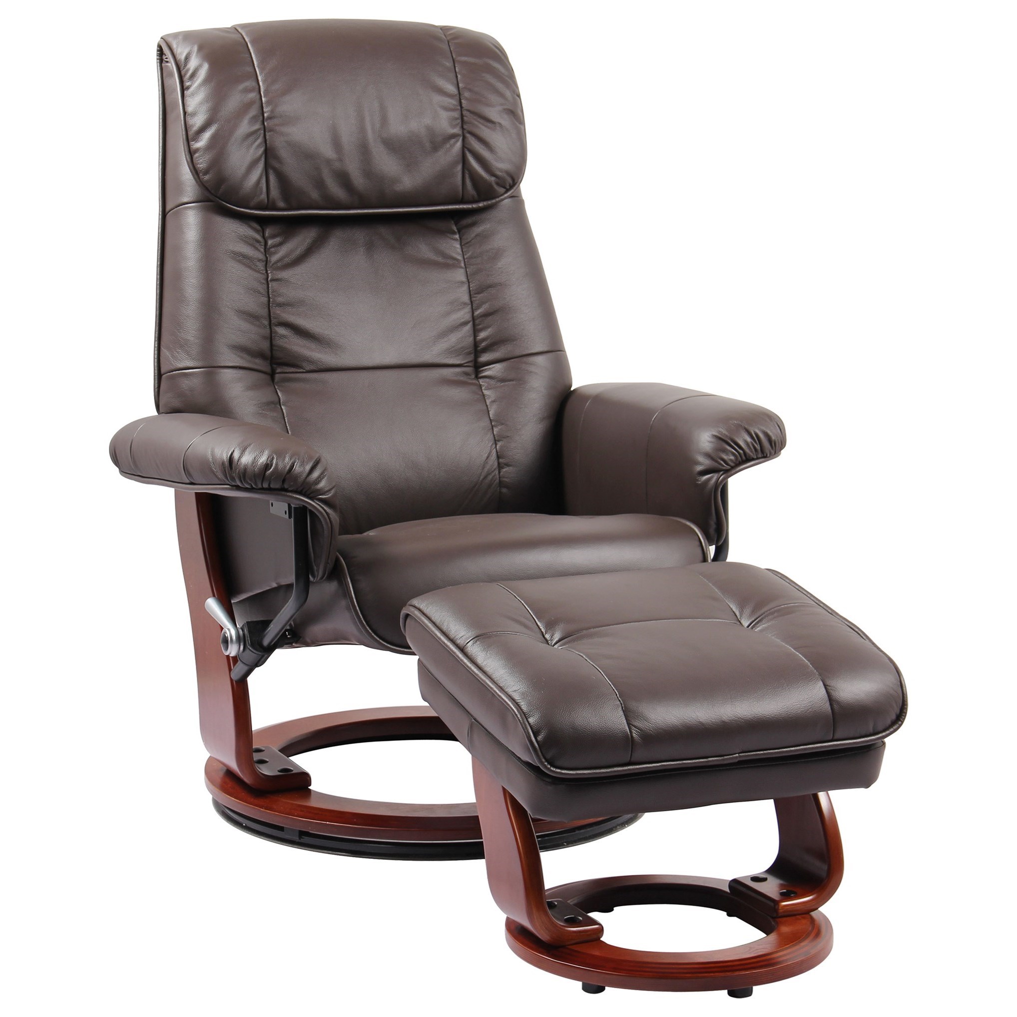 Benchmaster Ventura II Reclining Chair and Ottoman | Wayside Furniture ...