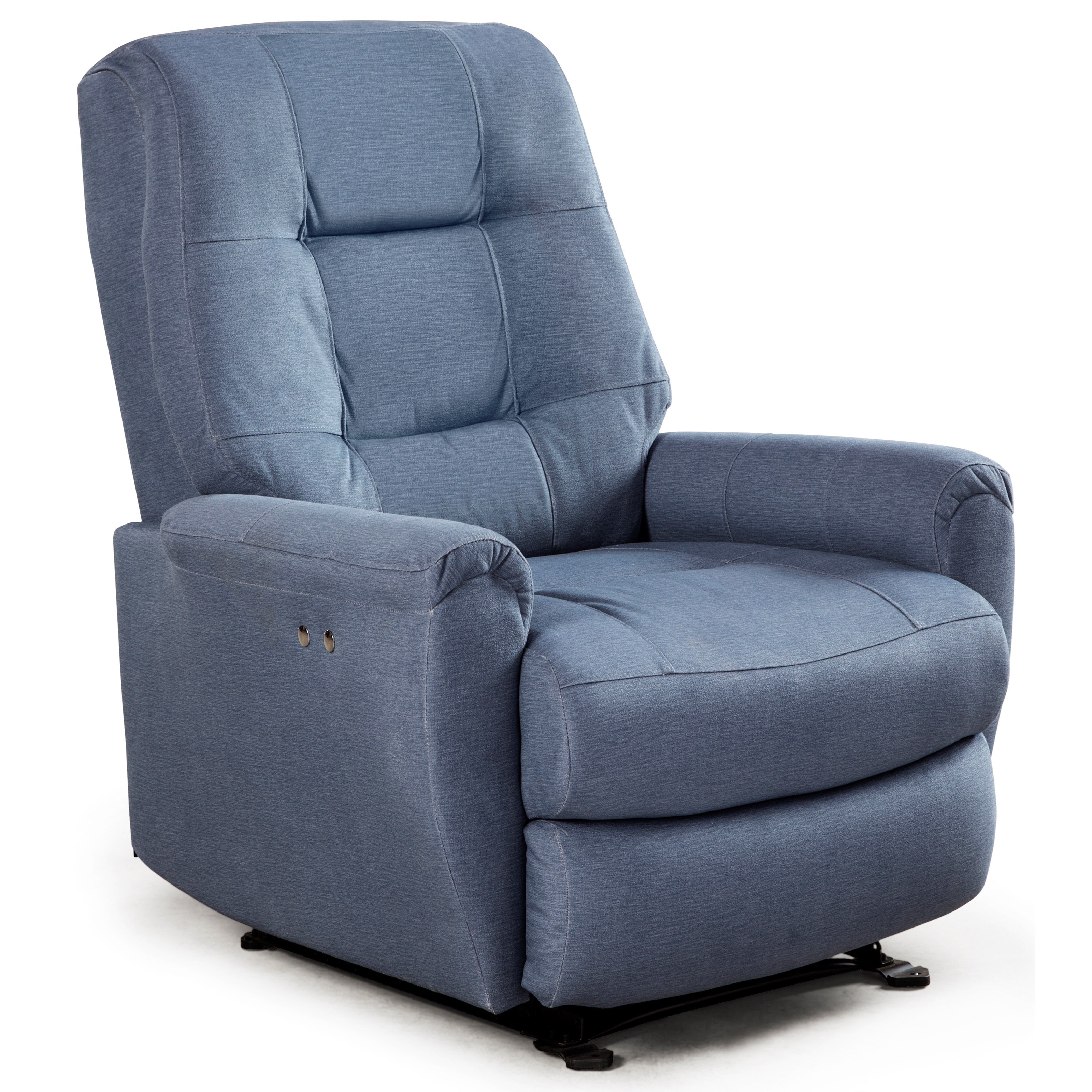 Best Home Furnishings Petite Recliners Felicia Power Rocker Recliner ...