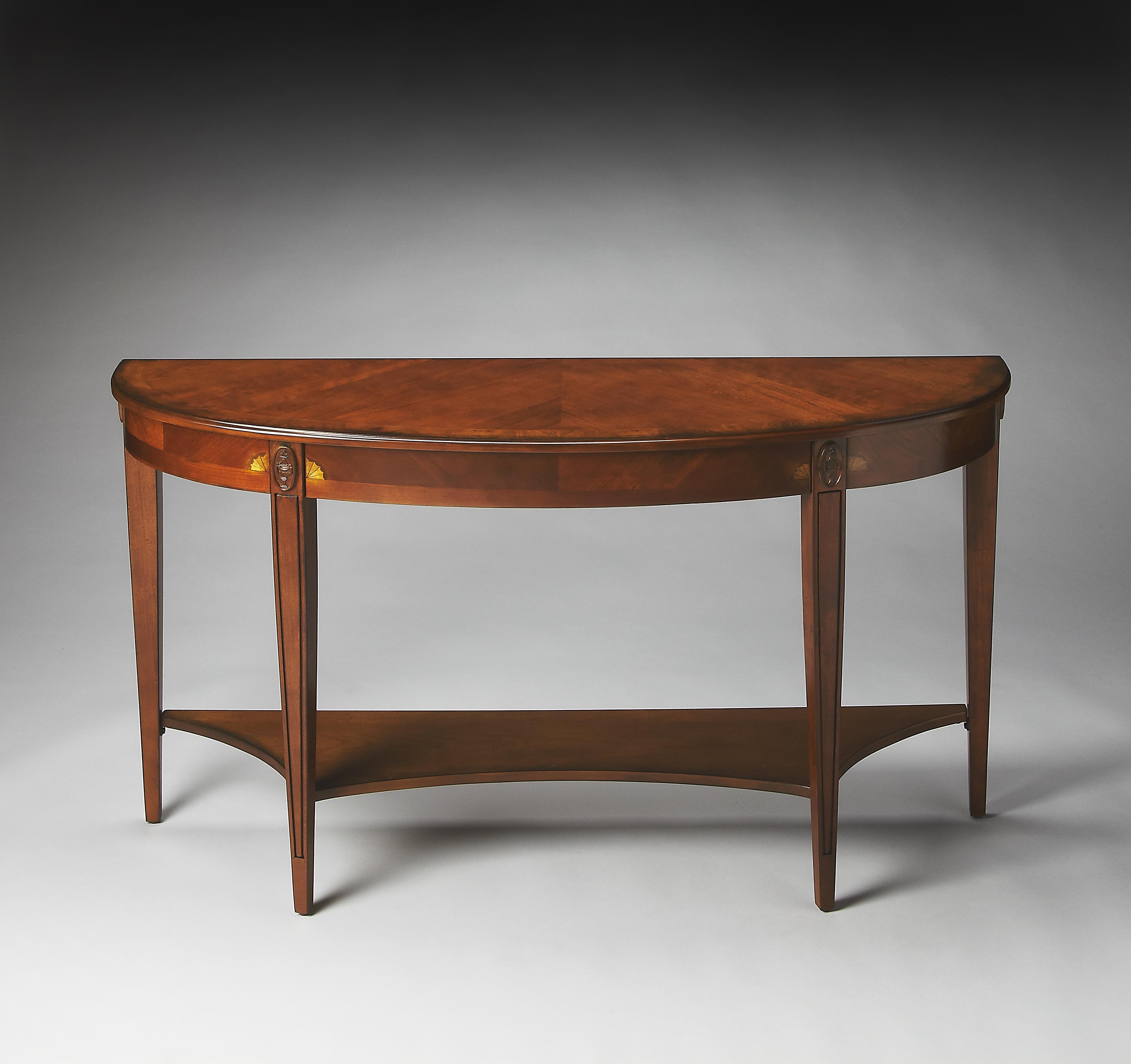 Butler Specialty Company Masterpiece 4146101 Demilune Console Table ...