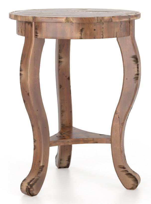 Canadel Champlain Customizable Round End Table | Wayside Furniture ...