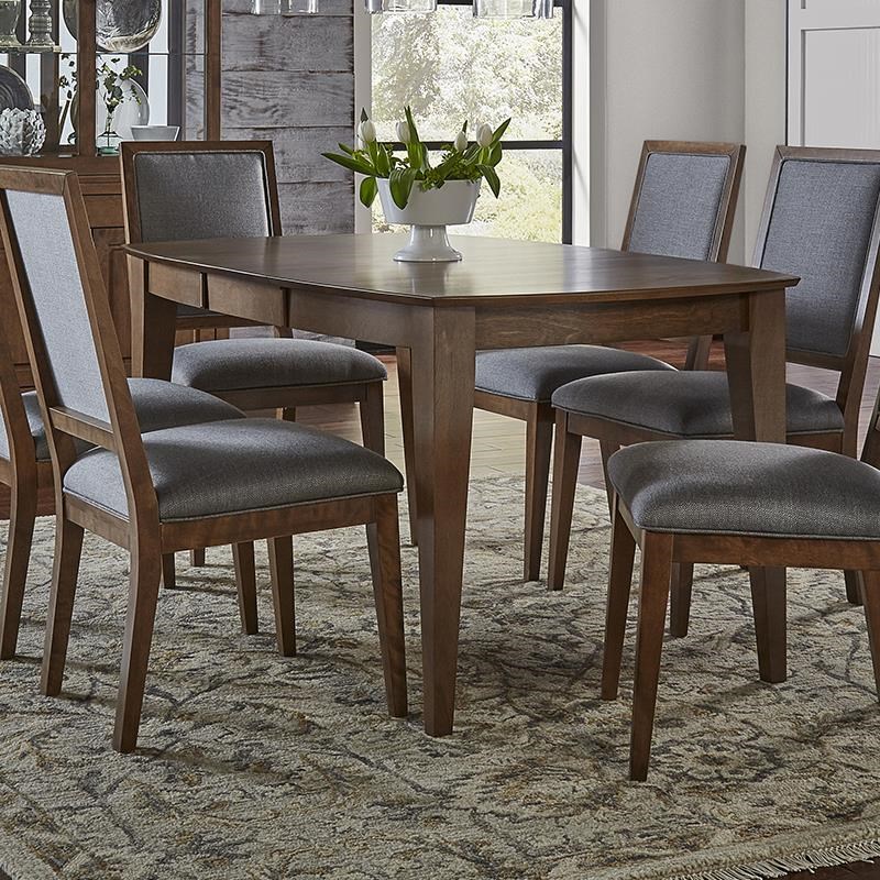 Canadel Pecan Washed Dining Table | Belfort Furniture | Dining Tables