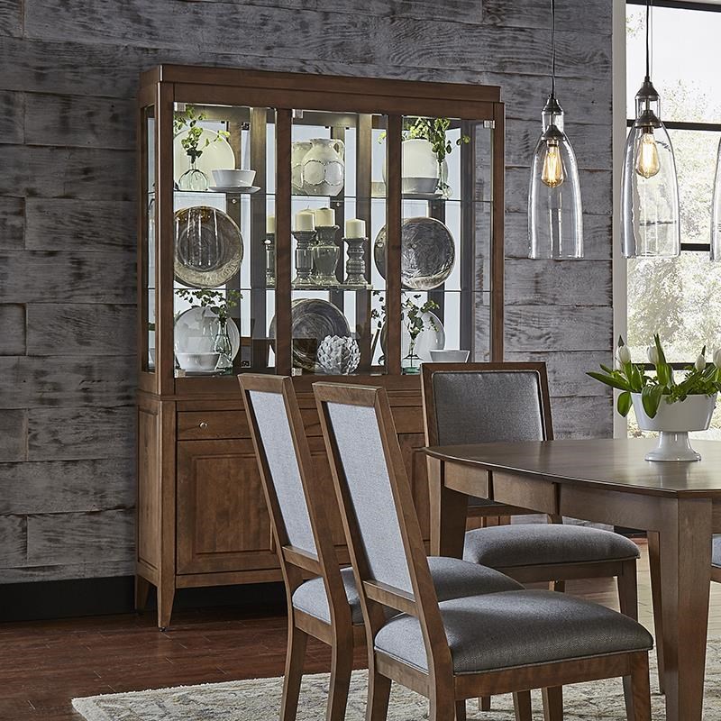 Canadel Pecan Washed Dining Buffet | Belfort Furniture | Buffets