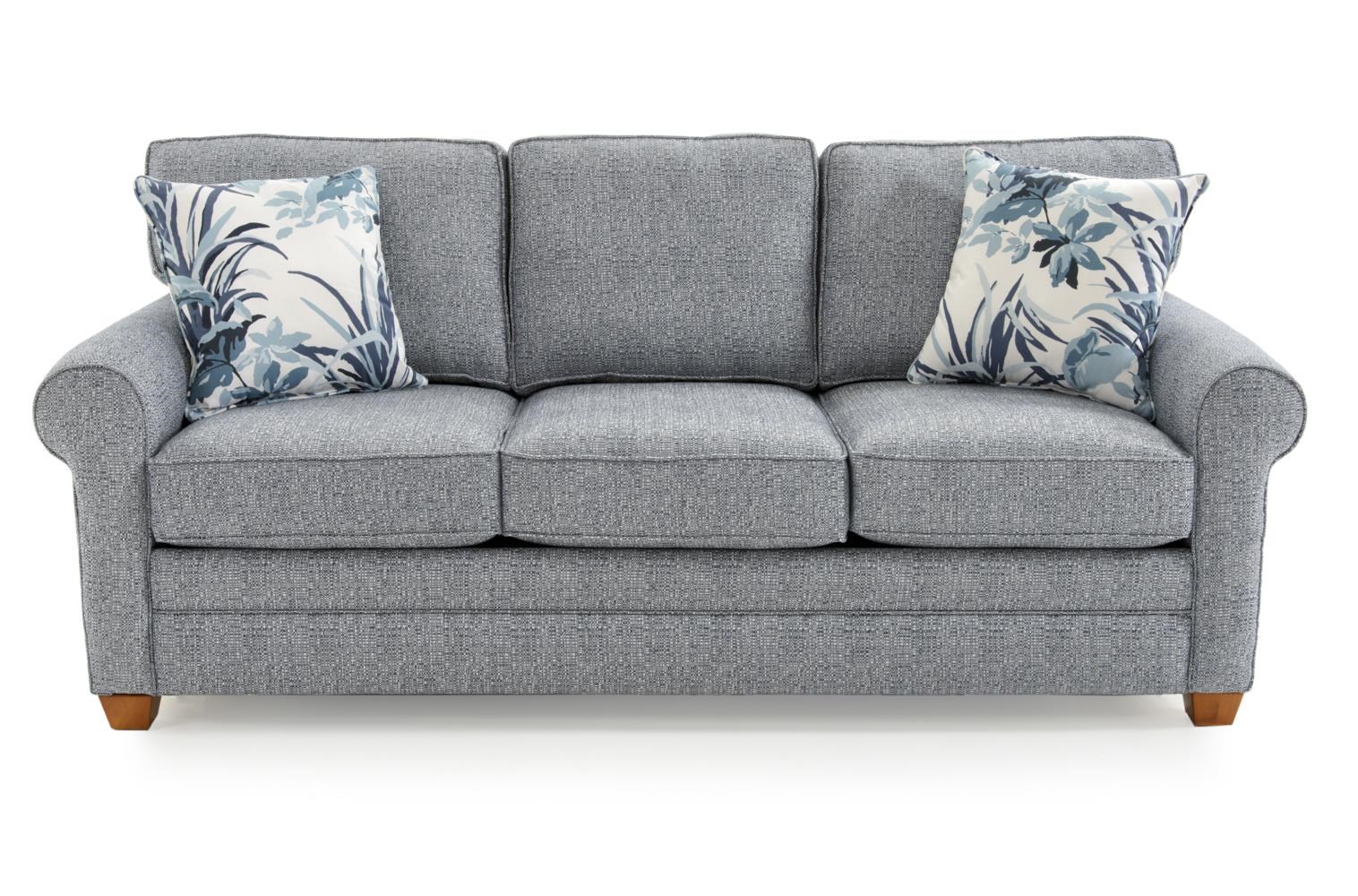 Capris Furniture 402 Q402 ALLOX OCEAN Casual Rolled Arm Sleeper Sofa ...