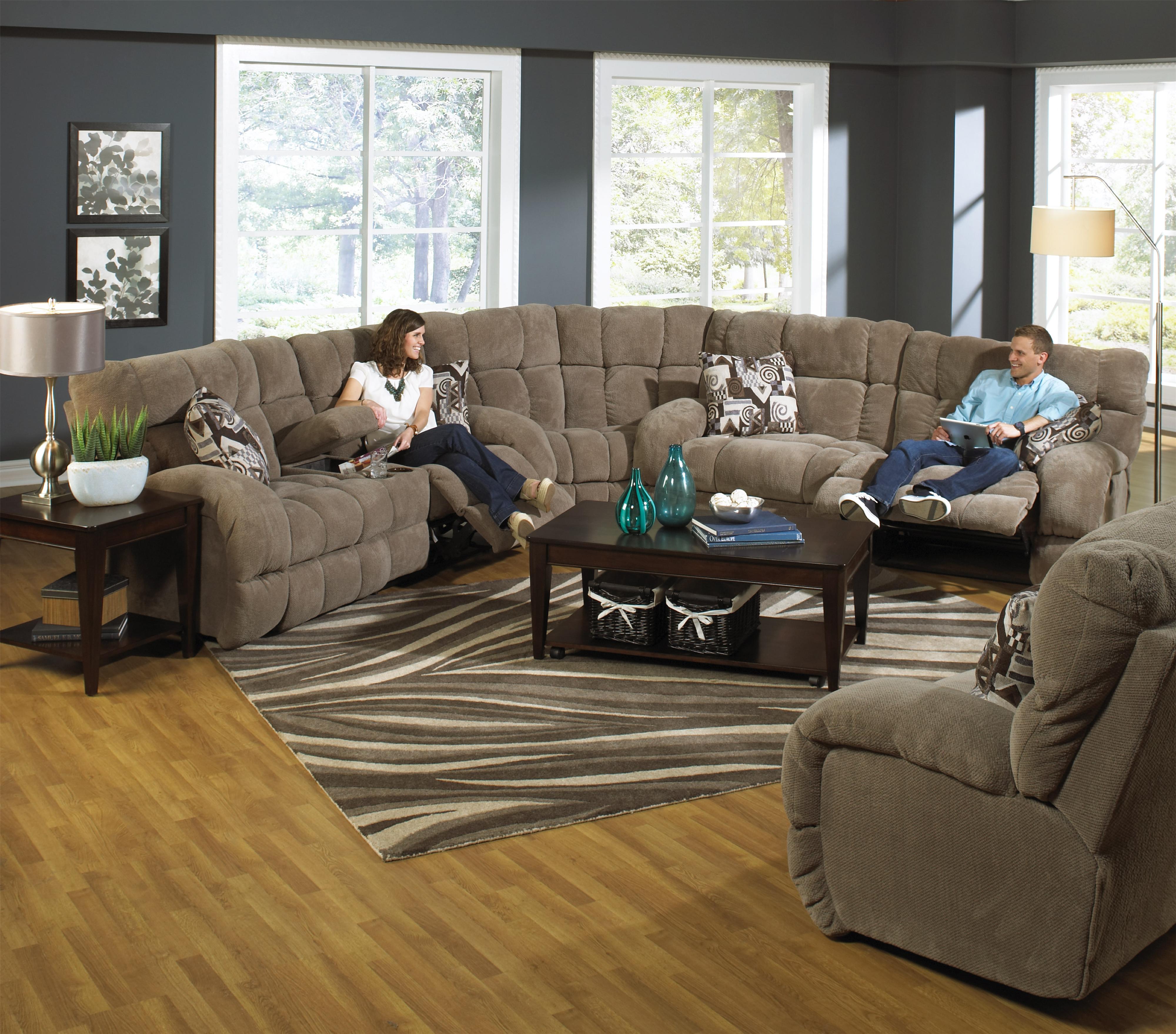 L Shape Sofa With Recliner And Cup Holder at Edith Vreeland blog