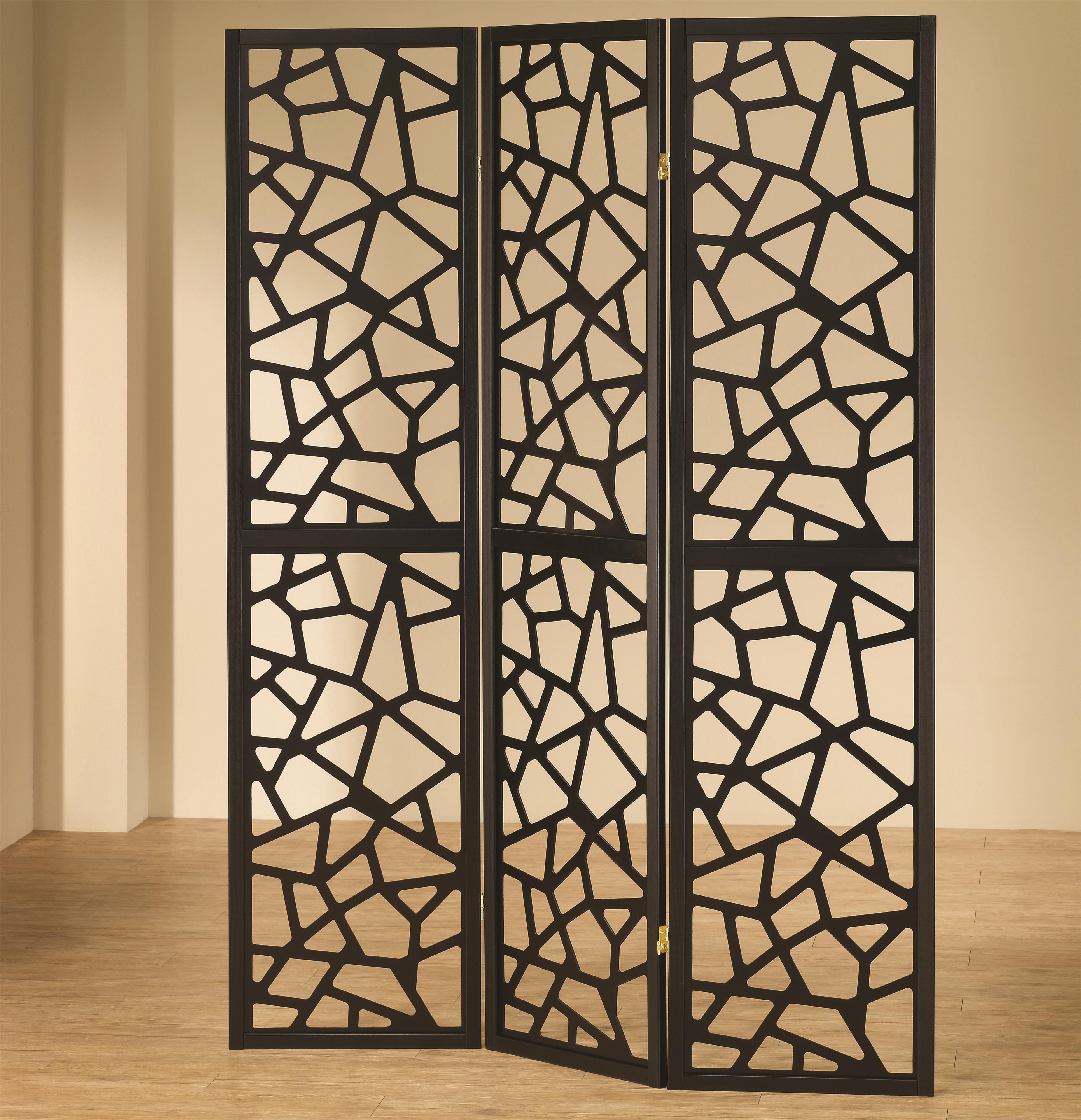 Coaster Folding Screens 900092 Intricate Mosaic Folding Screen | Del ...