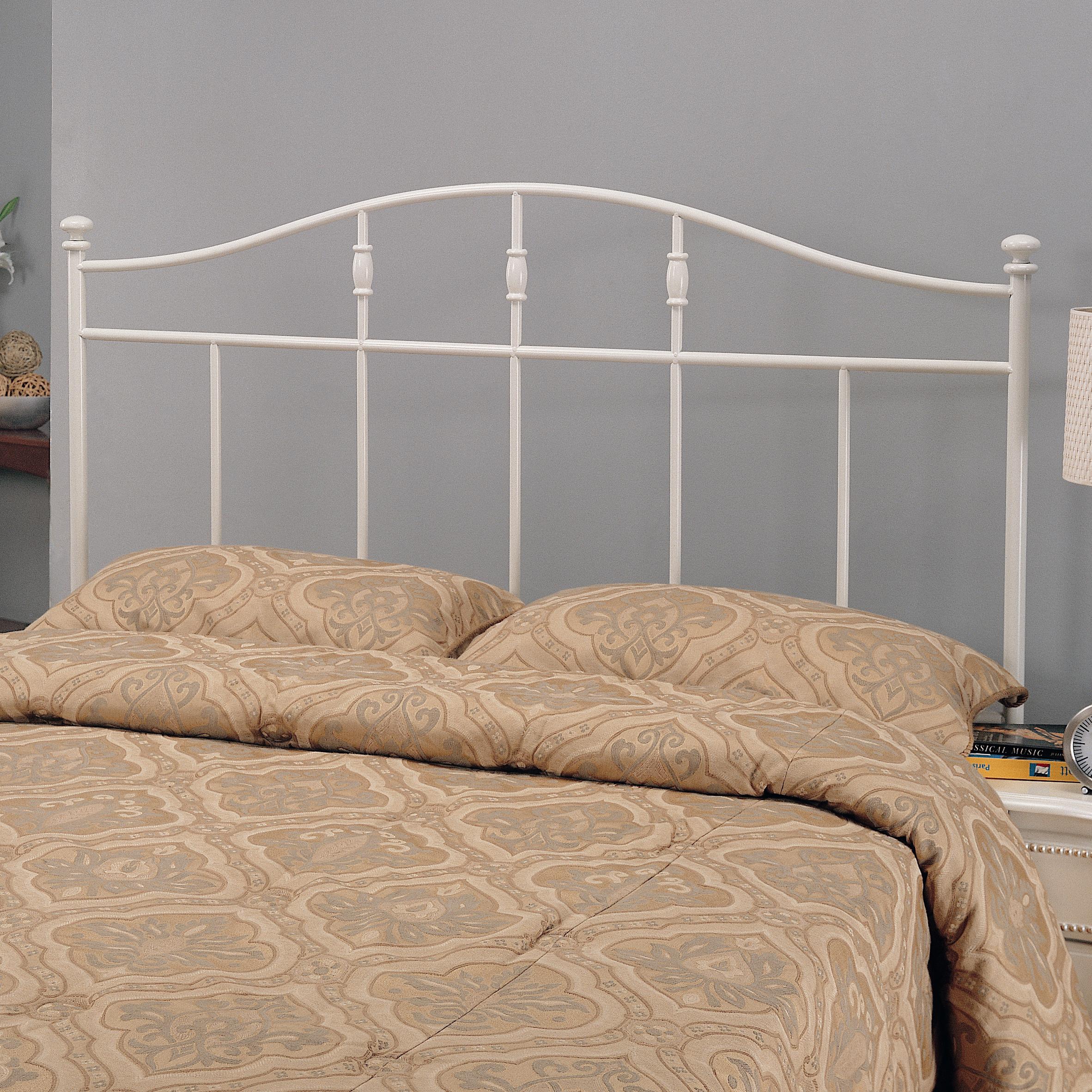 Coaster Iron Beds and Headboards 300183QF Full/Queen Cottage White ...