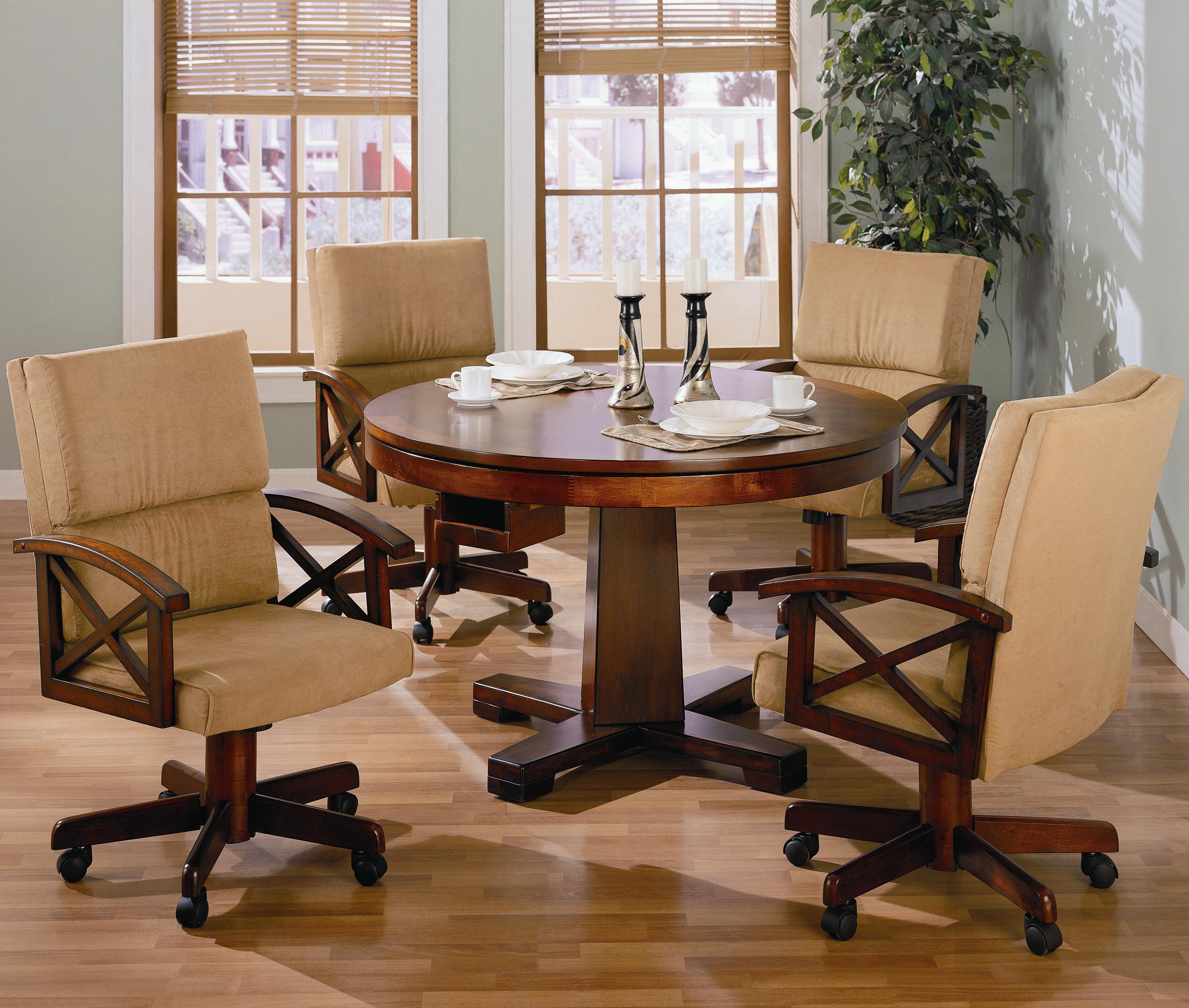 Dining Room Sets With Wheels On Chairs