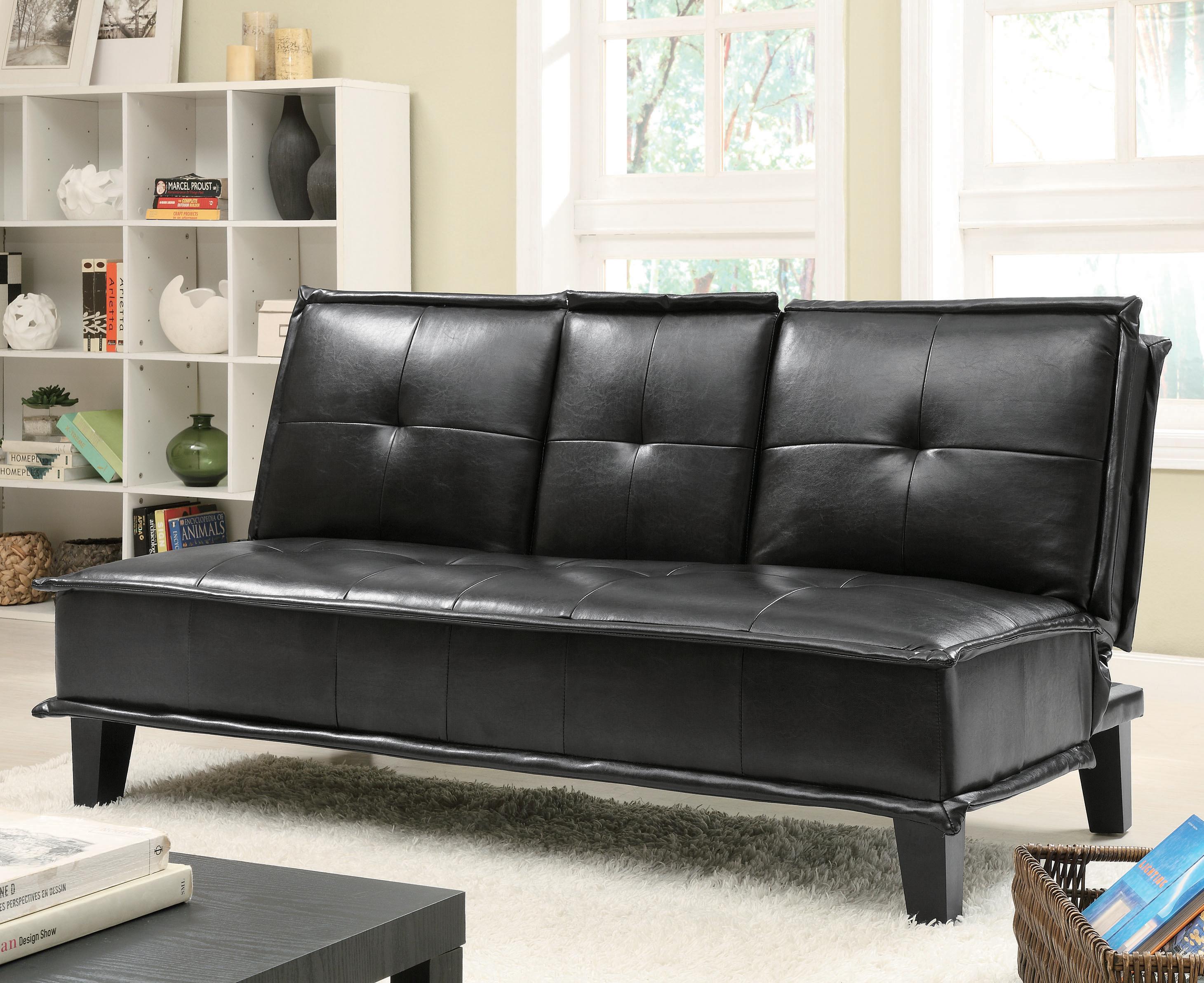 Elegant Futon sofa Bed with Drawers