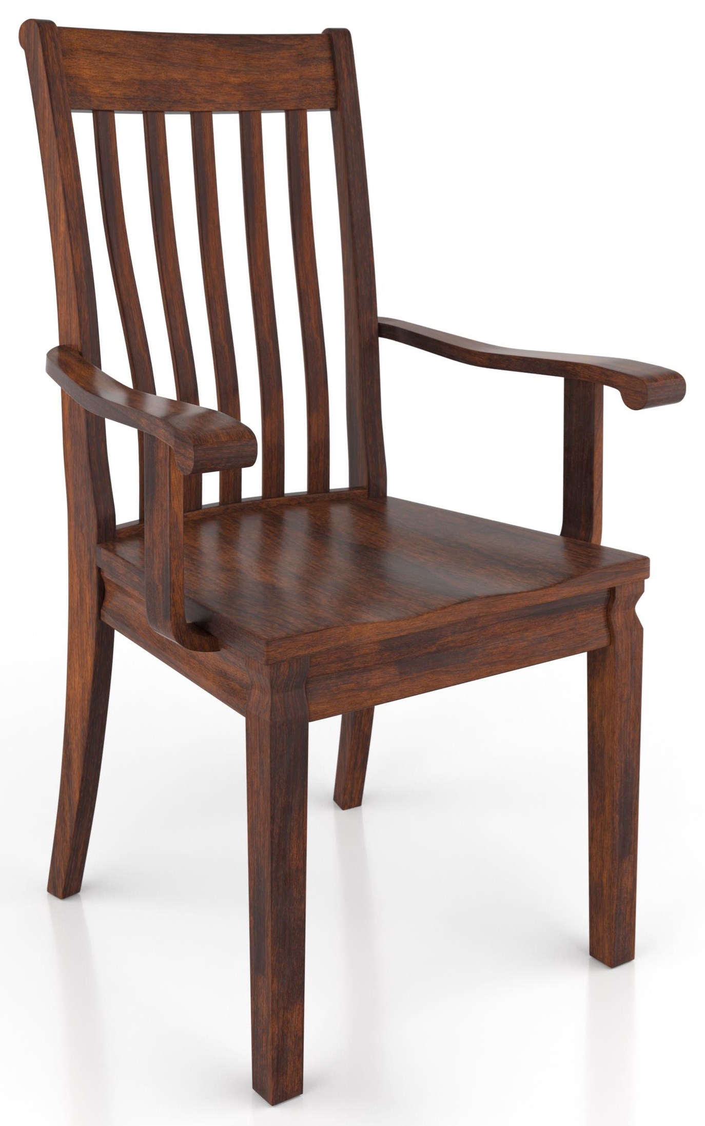 Country Comfort Woodworking Bennex Customizable Solid Wood Dining Arm ...