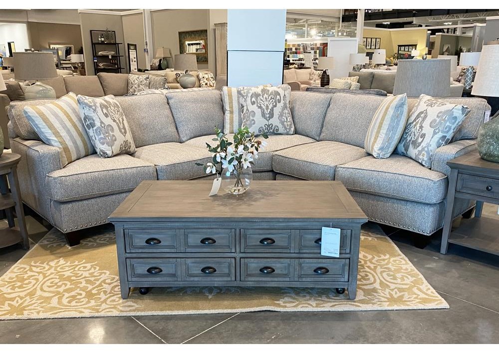 Craftmaster C9 Custom Sectional | Belfort Furniture | Sectional Sofas