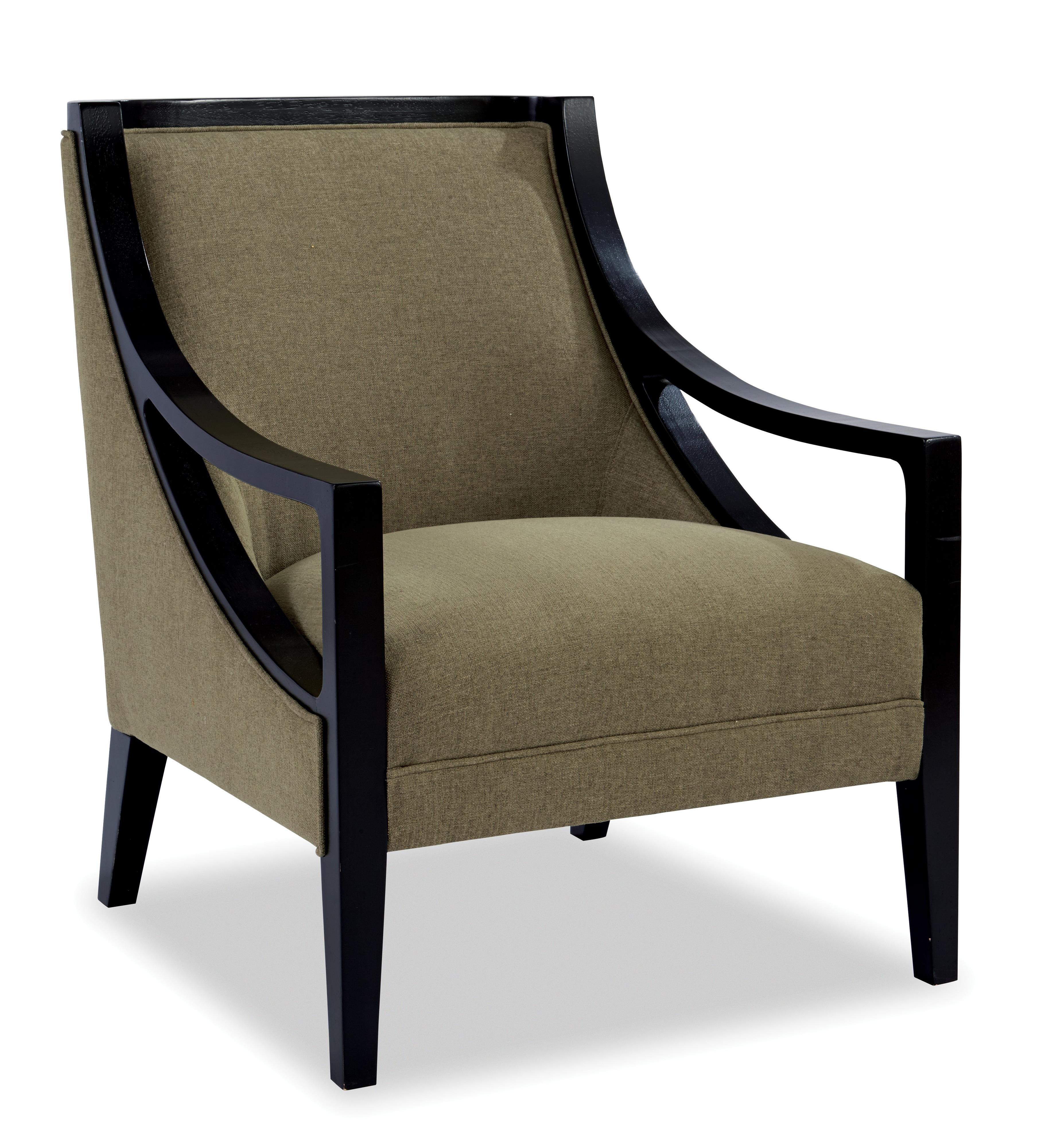 Wood Upholstered Accent Armchair at William Fellows blog