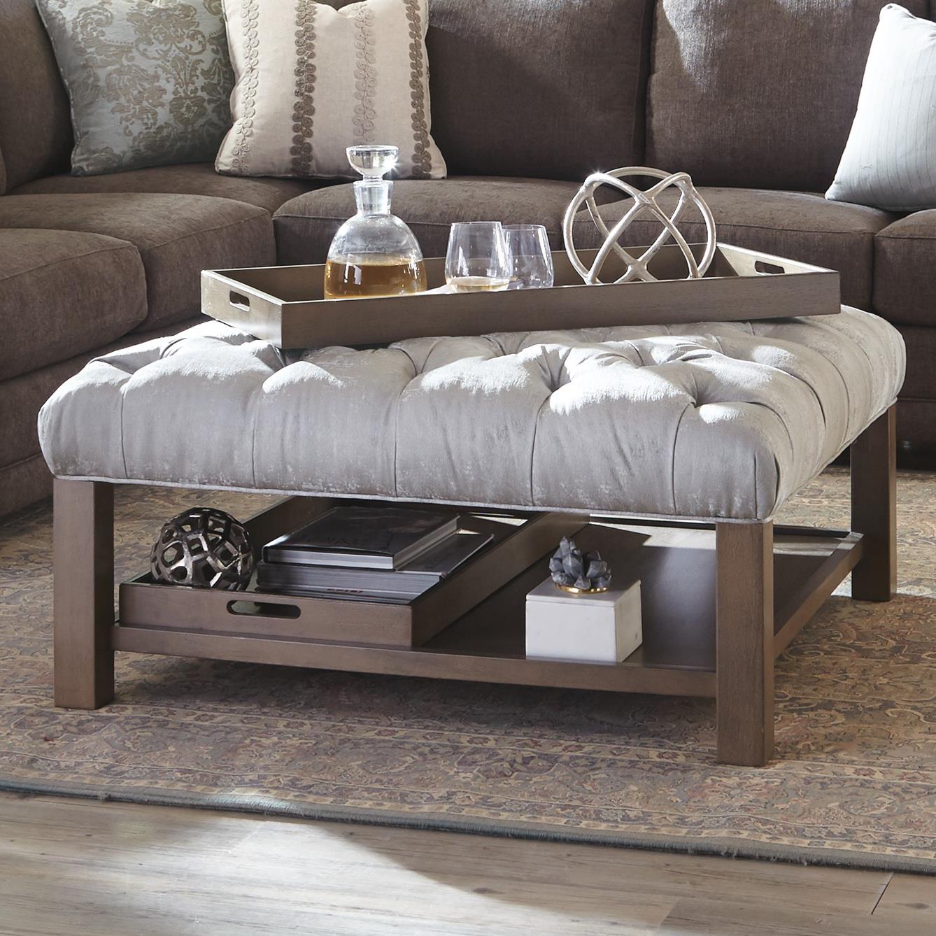 Victory Chocolate Ottoman