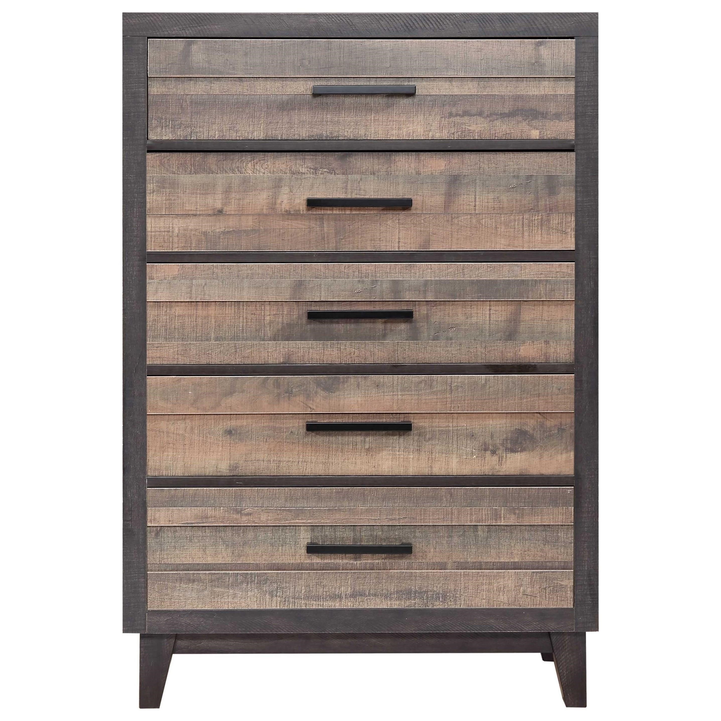 Crown Mark Tacoma 5-Drawer Chest | Royal Furniture | Drawer Chests