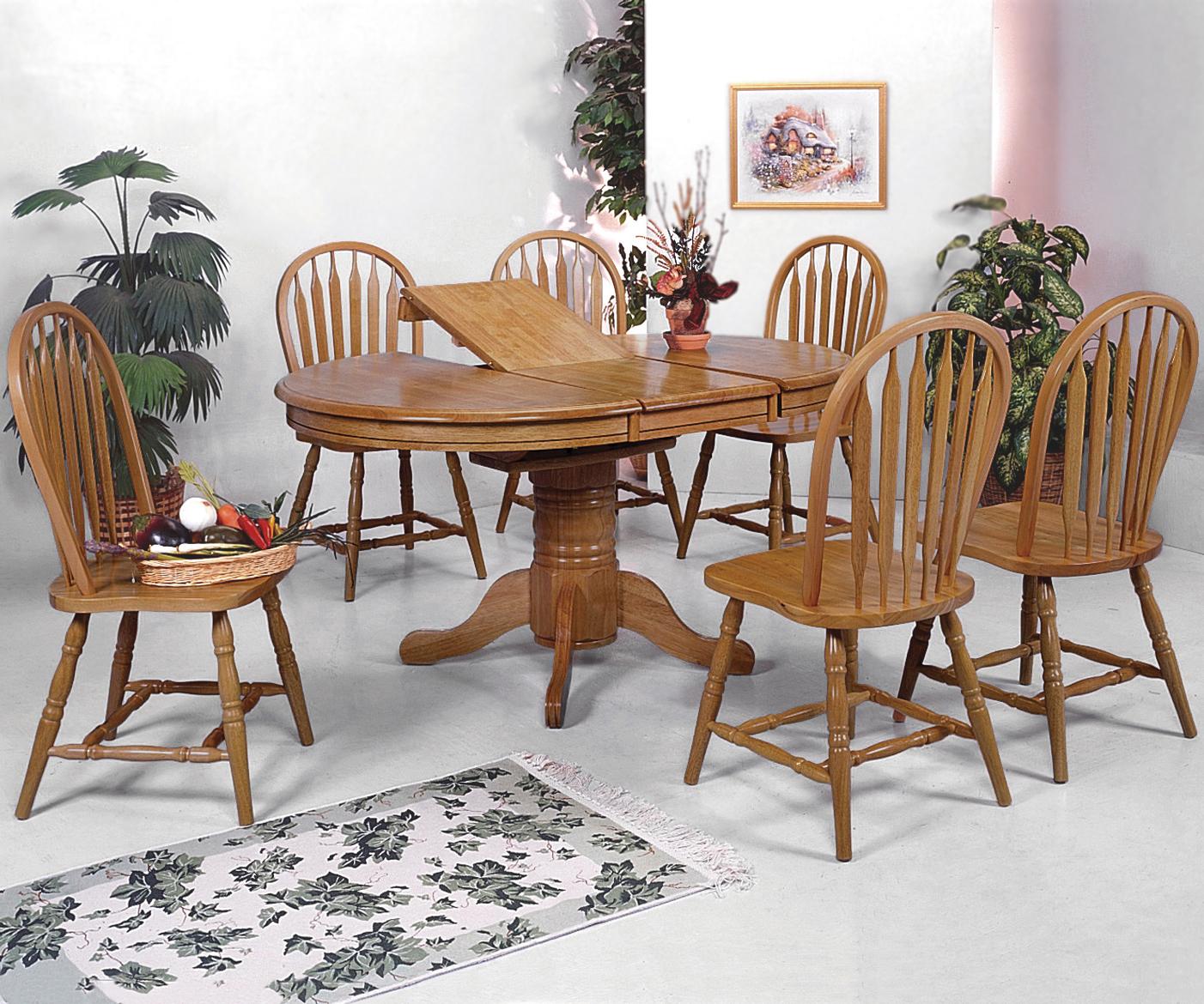 Solid Wood Oval Dining Table And Chairs at Marion Akers blog