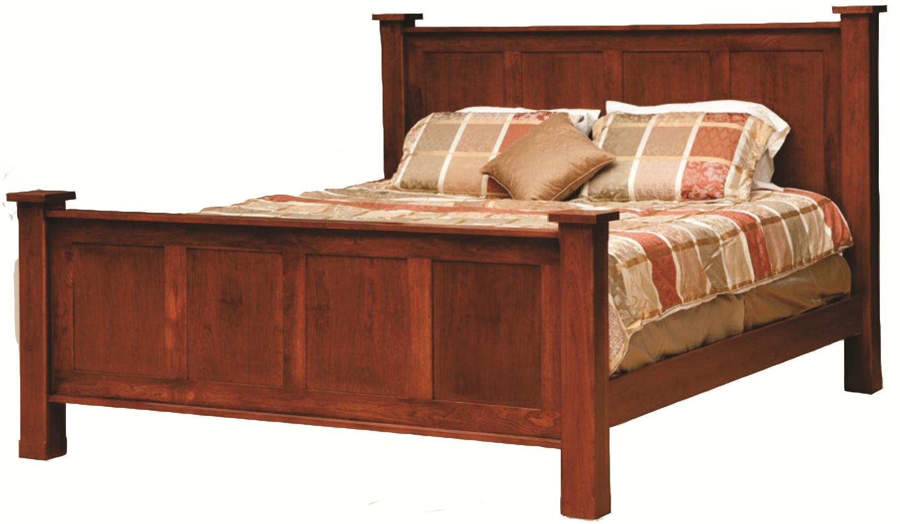 Daniels Amish Treasure King Handcrafted Frame Bed | Sprintz Furniture ...