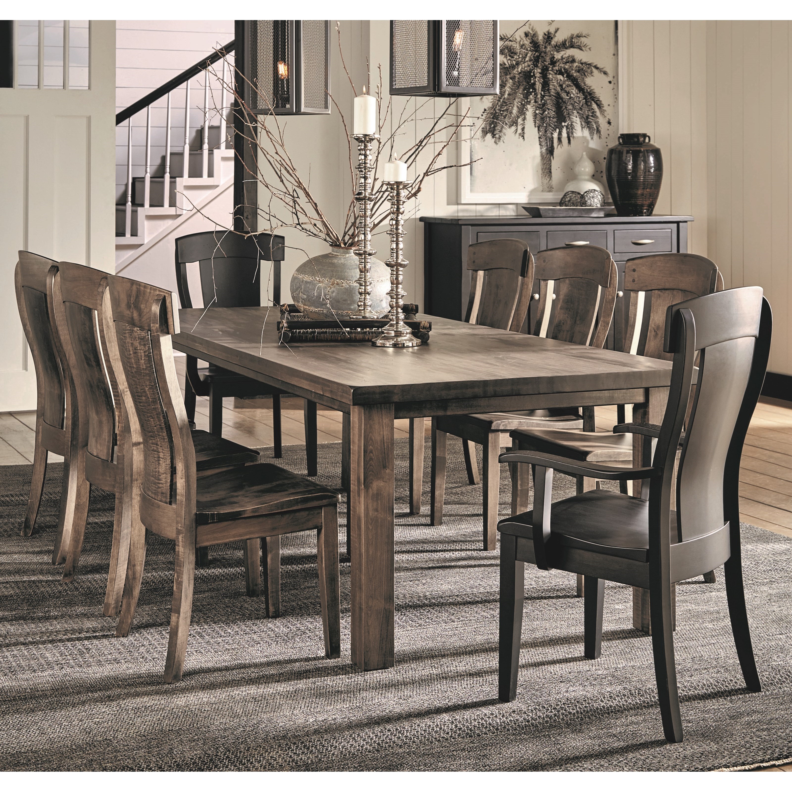 Daniels Amish Eastchester Formal Dining Room Group | Sprintz Furniture ...