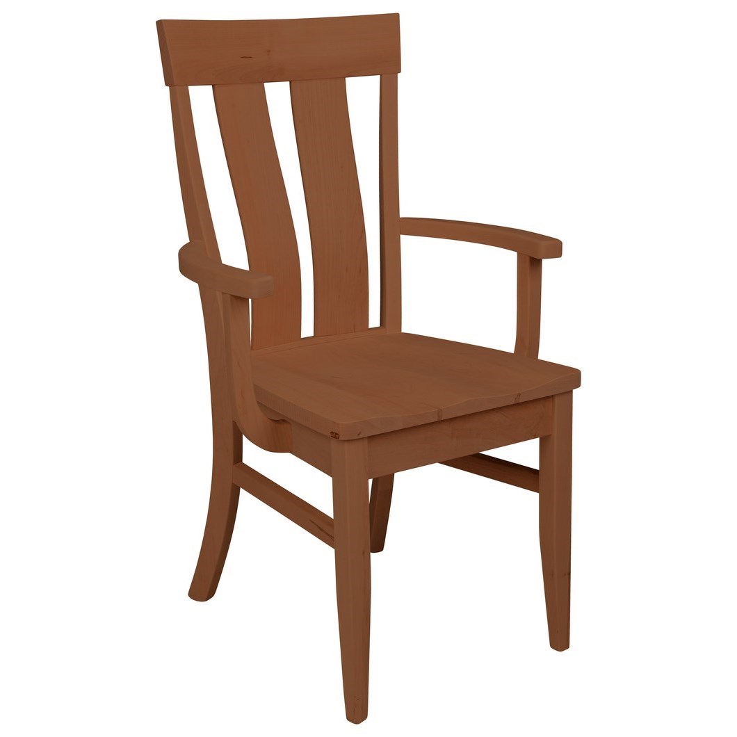 Daniel's Amish Hanover 9847024 Solid Wood Customizable Arm Chair ...
