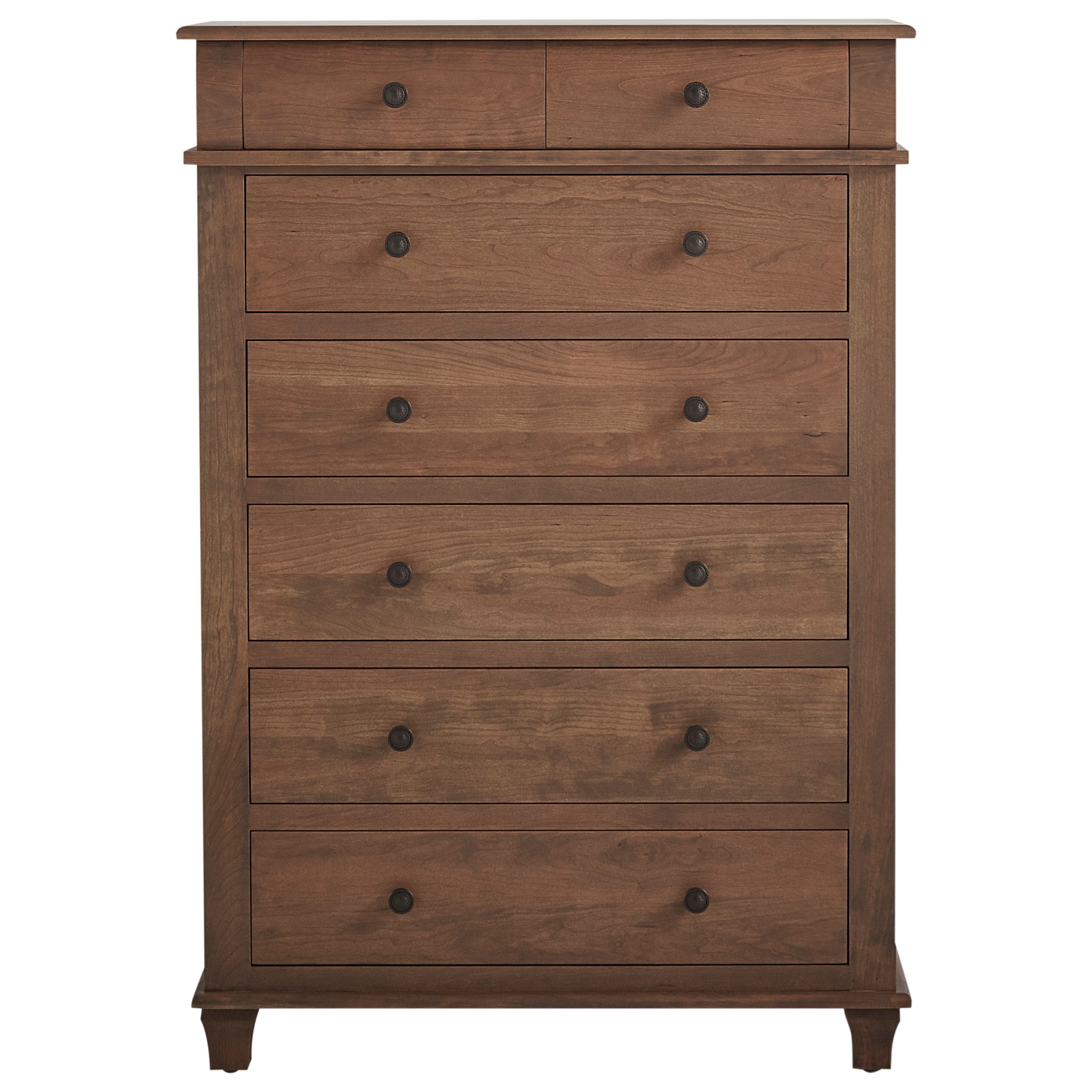 Daniel's Amish Highland 33-5627 Customizable Solid Wood 7-Drawer Chest ...
