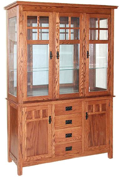 Daniel's Amish Hutch and Buffets 26-2003+27-2003 Mission Buffet w ...