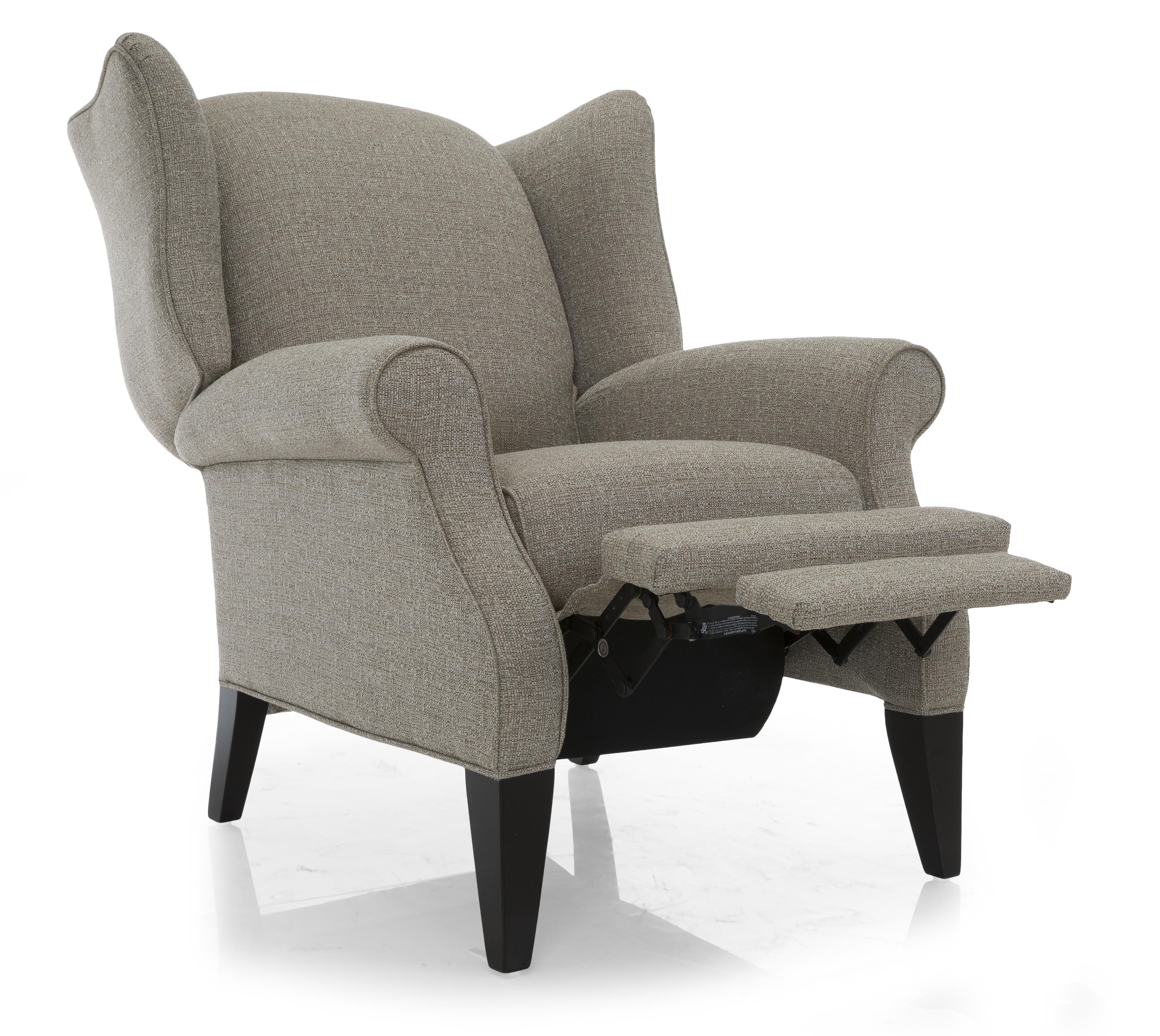 Decor-Rest 2220 Traditional High Leg Recliner Wing Chair | Wayside ...