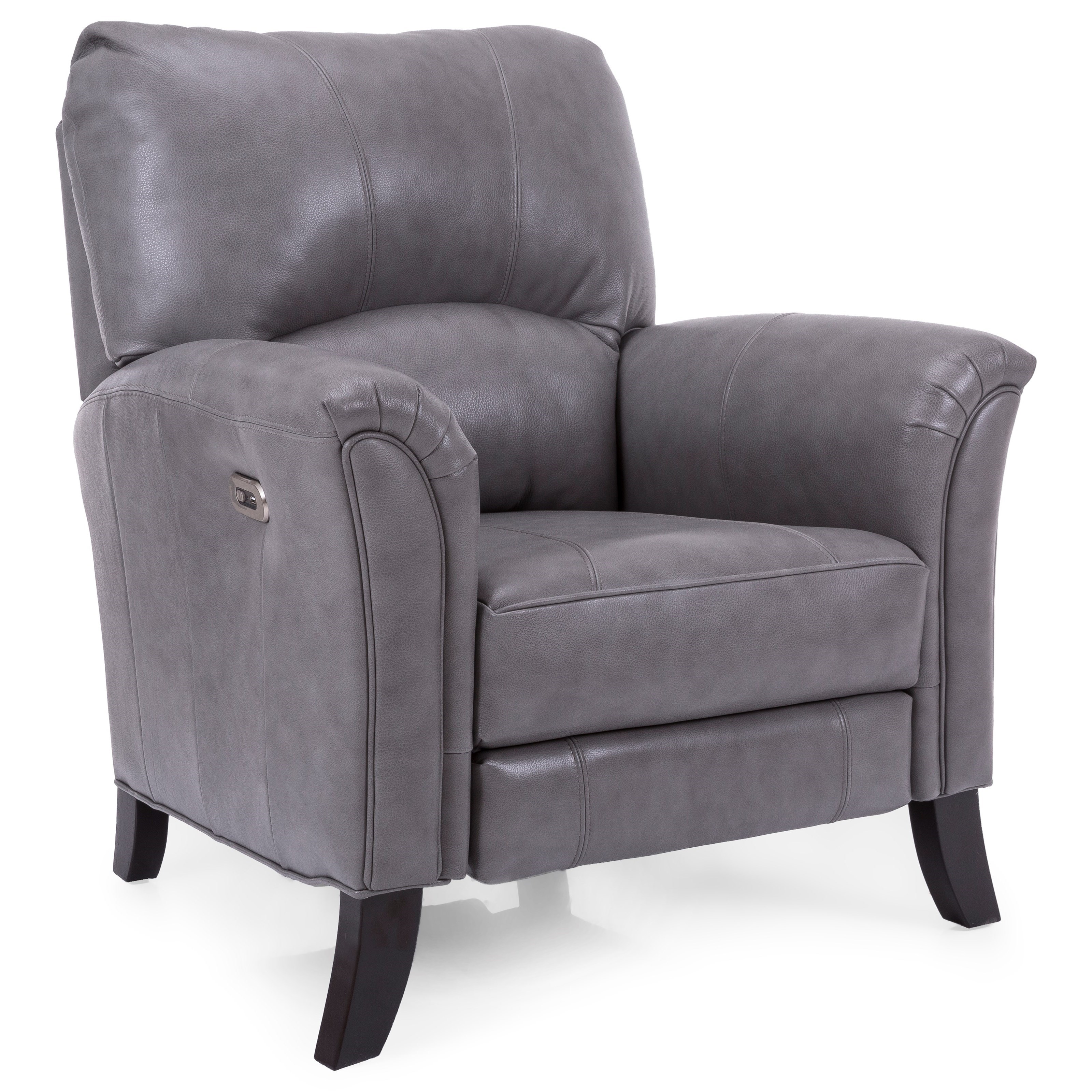 Decor-Rest 3450 Transitional Power Reclining Chair with Tapered Arms ...