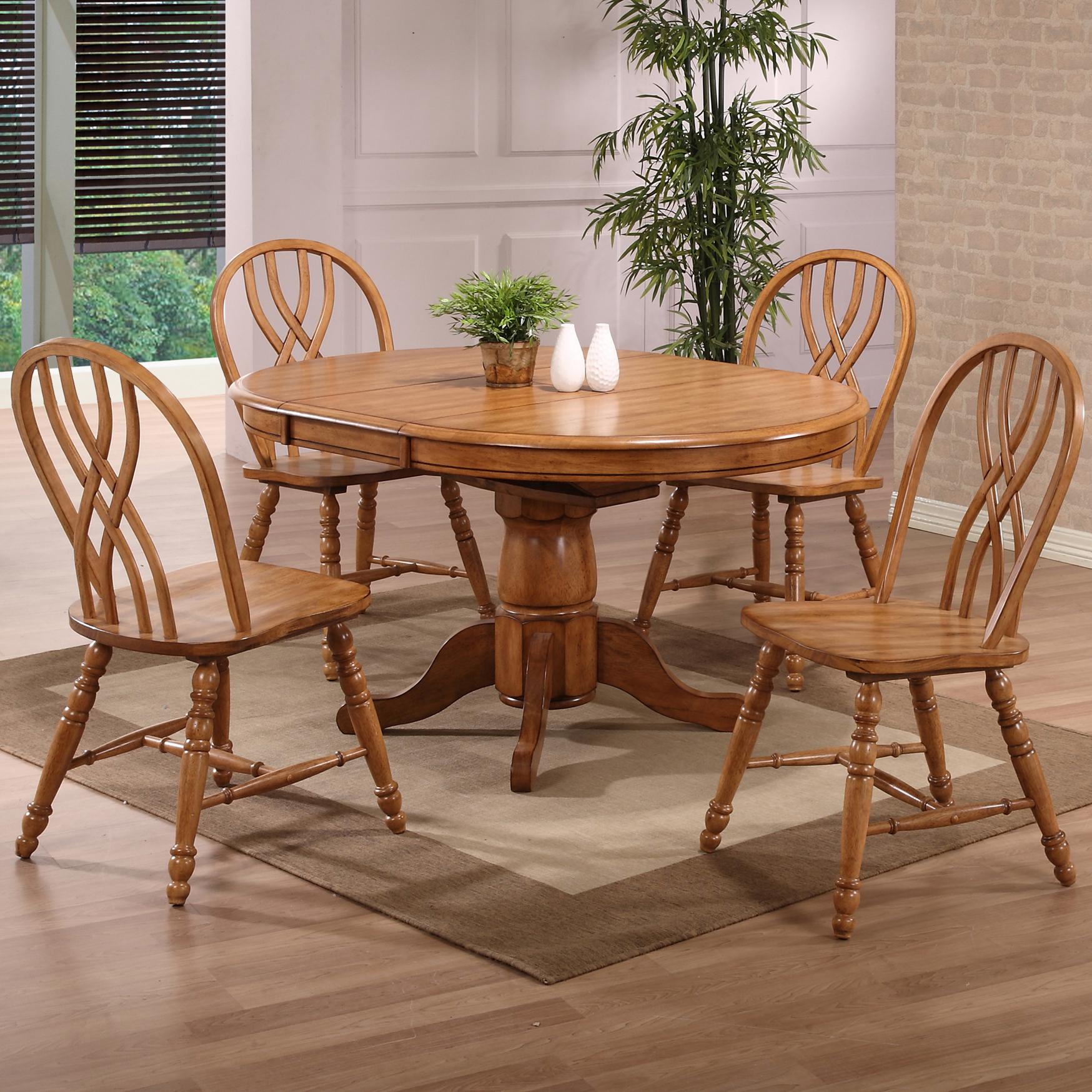 Oak Dining Table With White Chairs at Kathleen Flores blog