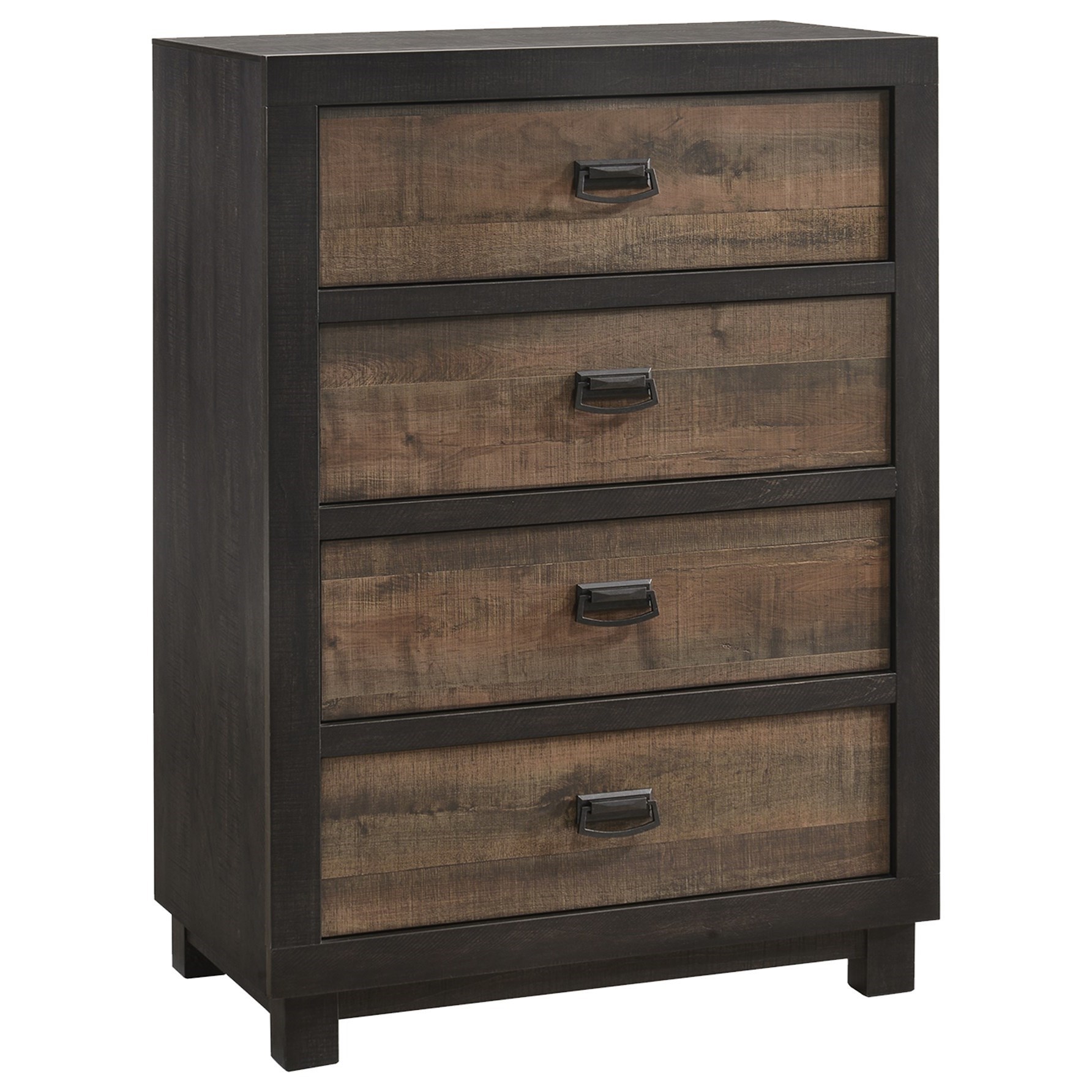 Elements Harlington Two-Tone 4-Drawer Chest | Royal Furniture | Drawer ...