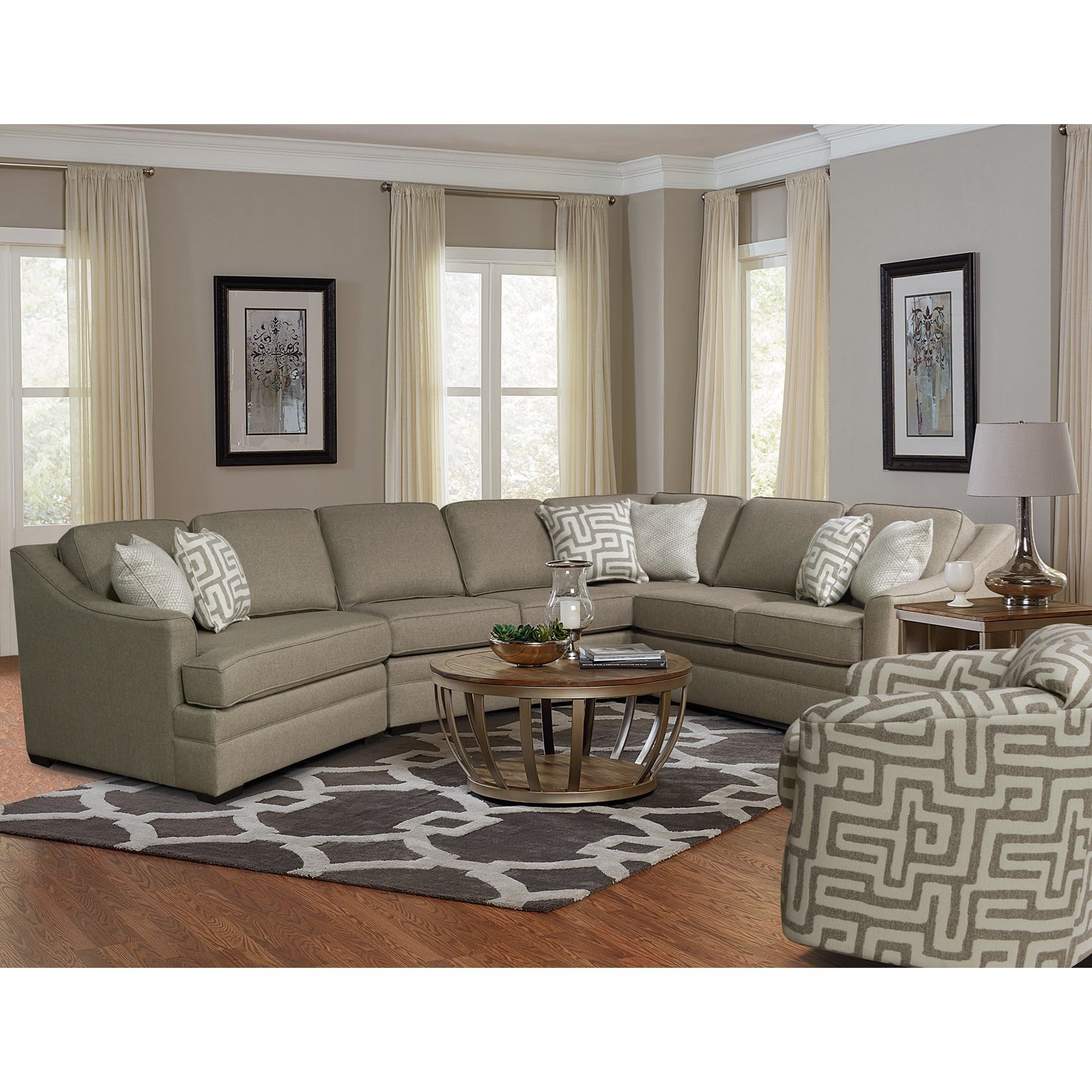 Sectional Sofa By England at Carrie Booker blog