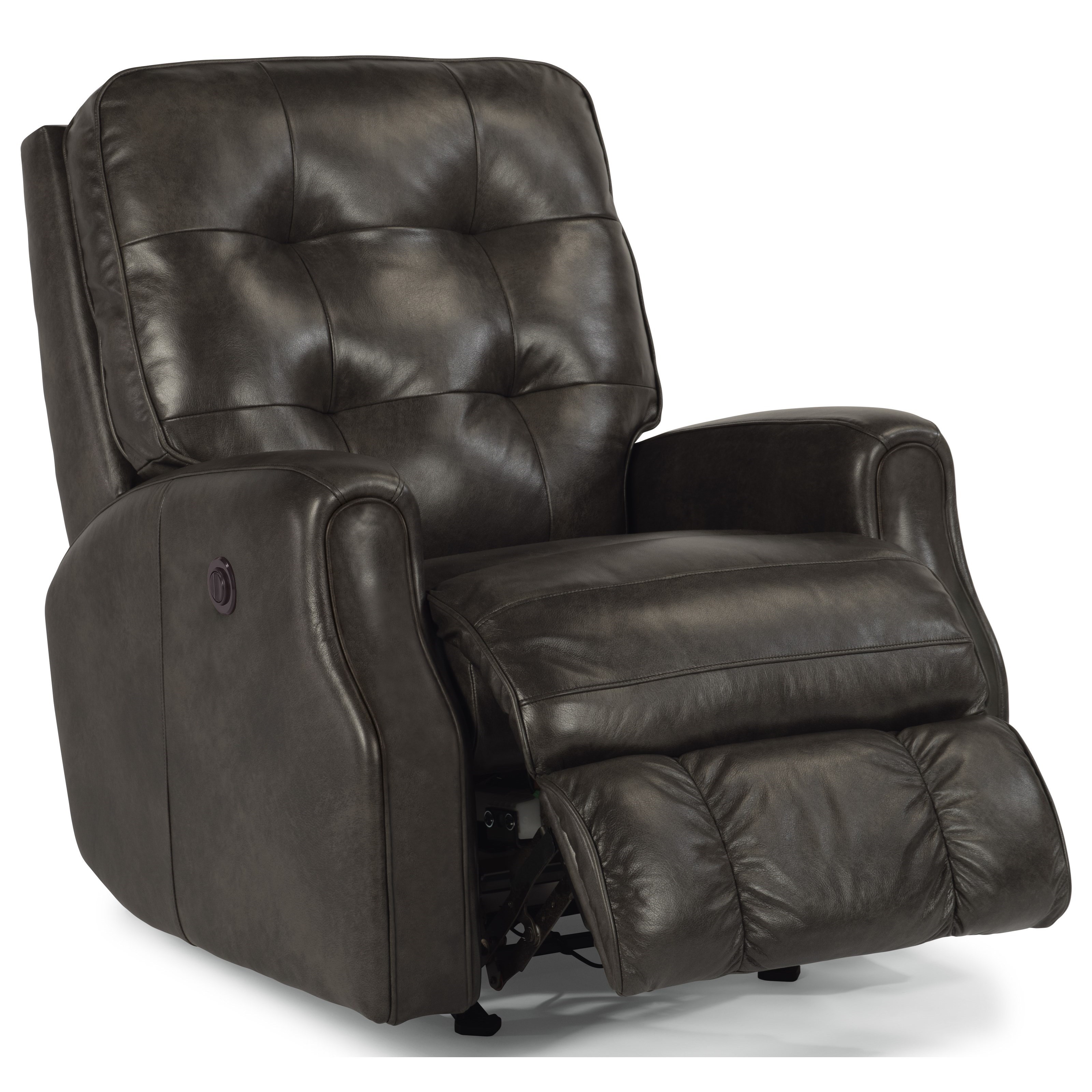 Flexsteel Devon Button Tufted Power Rocker Recliner | Conlin's ...
