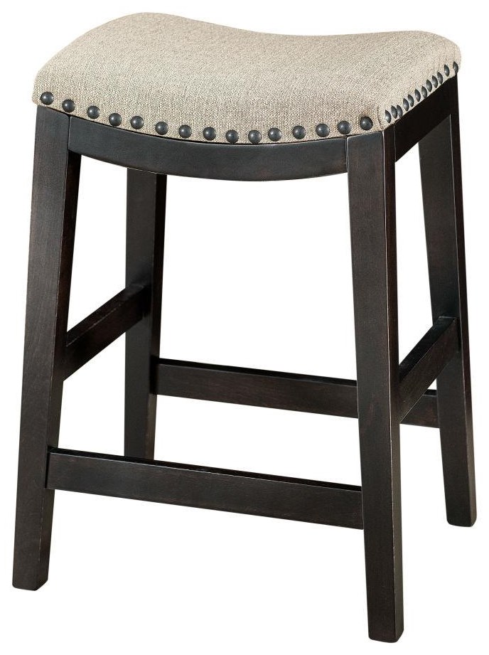 F&N Woodworking Cartel Customizable 24" Solid Wood Stationary Counter ...