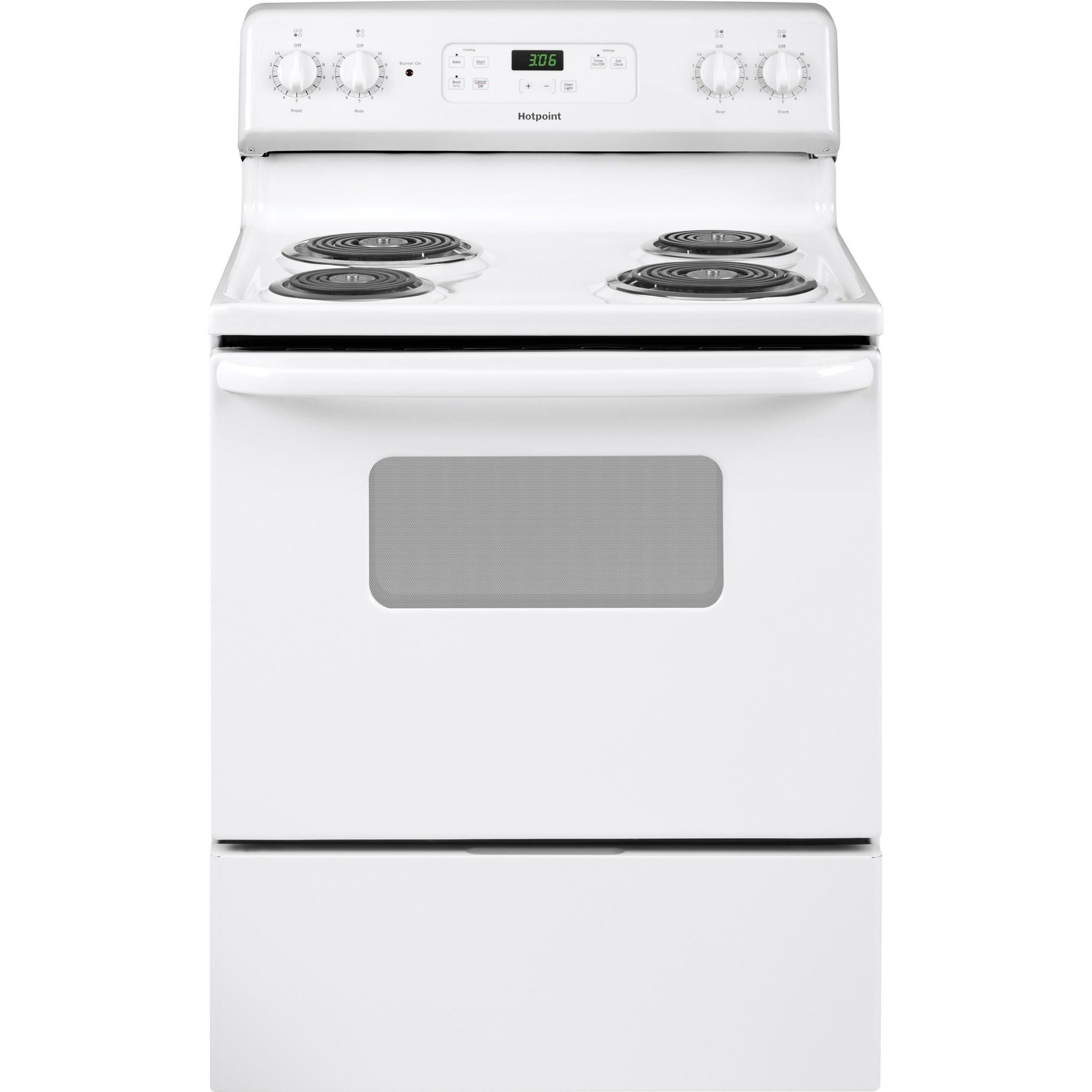 Hotpoint 30 Free Standing Electric Range at Roberto Stiefel blog