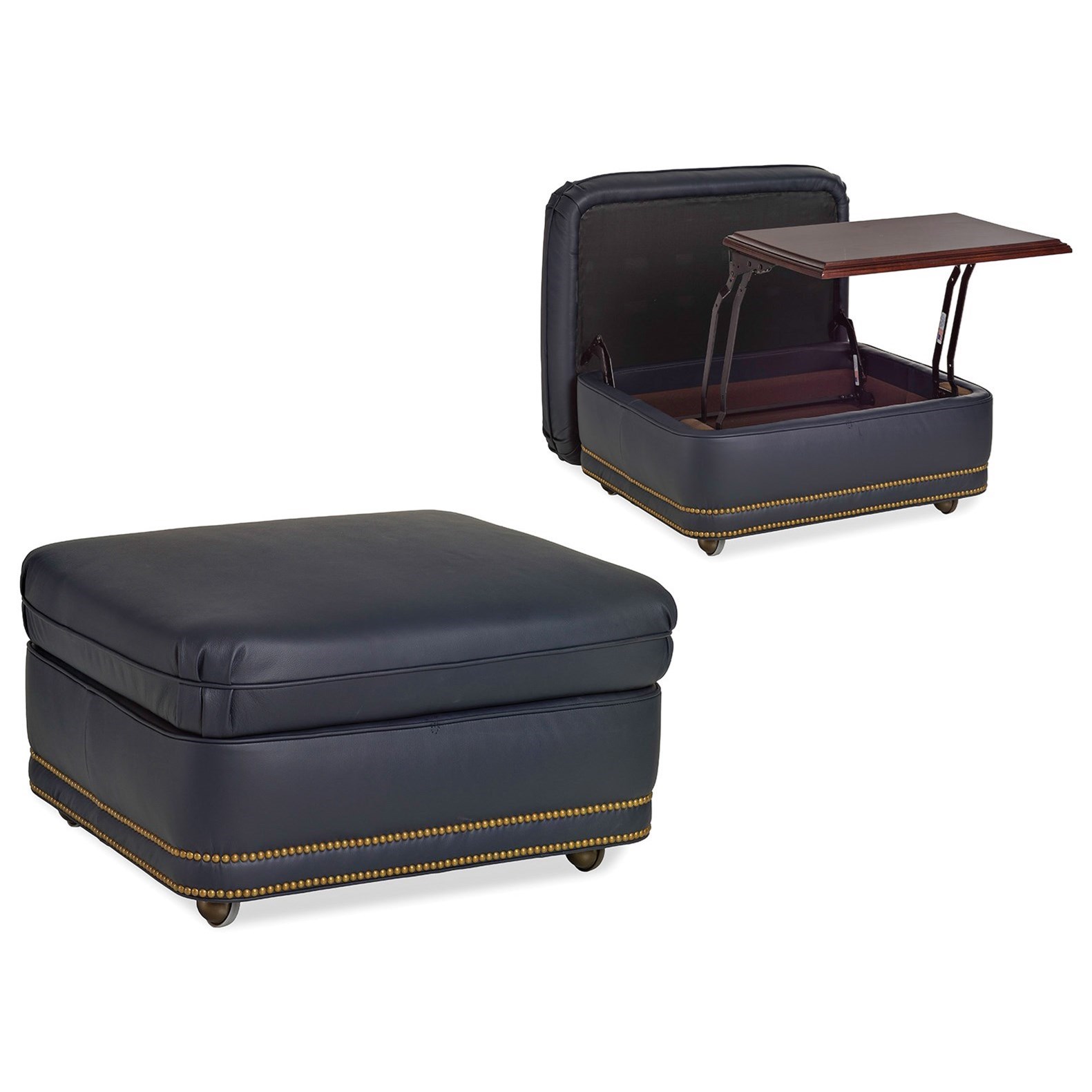 Hancock & Moore Austin 2032SO Storage Ottoman | Stuckey Furniture ...