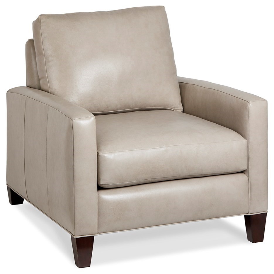 Hancock & Moore Smooth Contemporary Leather Chair | Sprintz Furniture ...