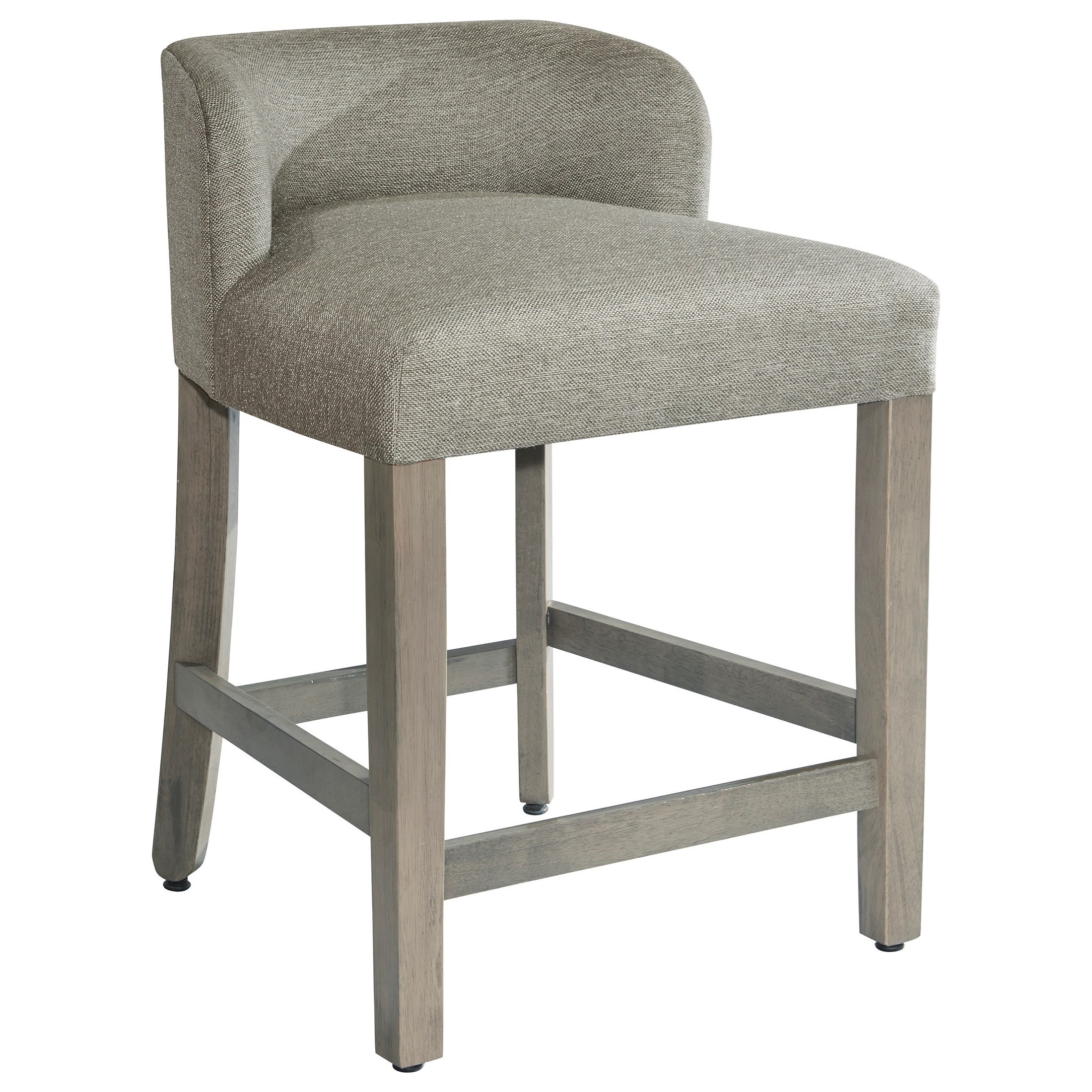Hekman Comfort Zone Dining 7516 Erin Upholstered Counter Stool with Low ...