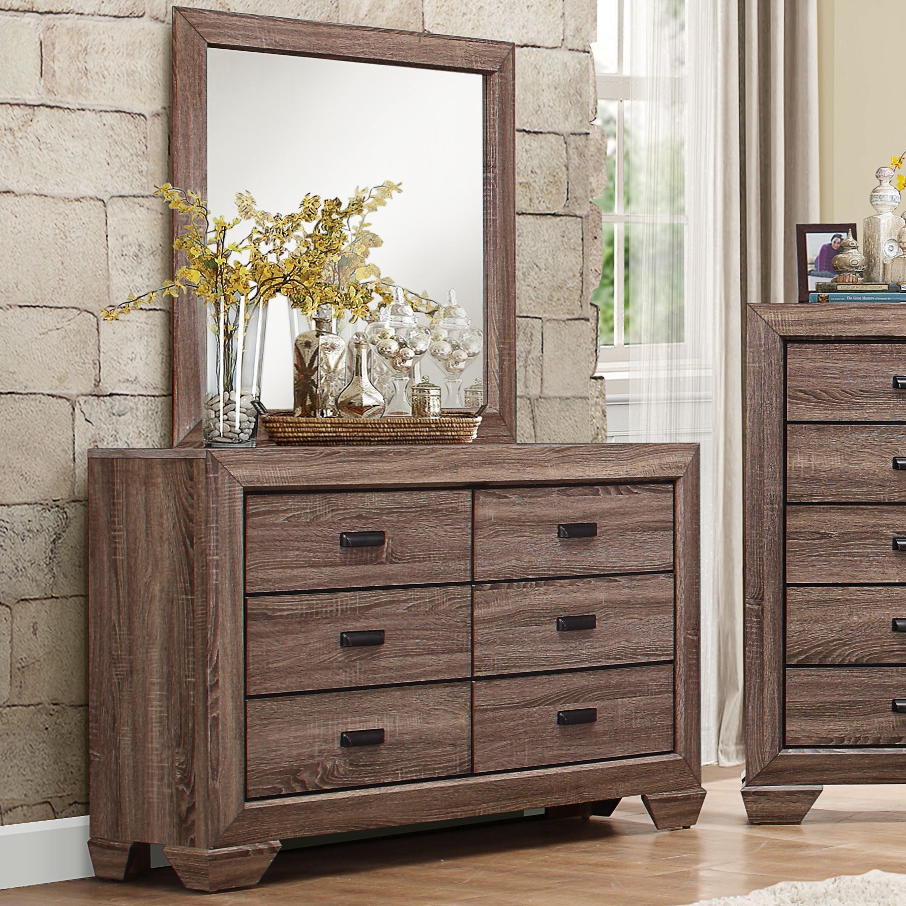 Mirror Drawer Dresser Table at Martha Holt blog