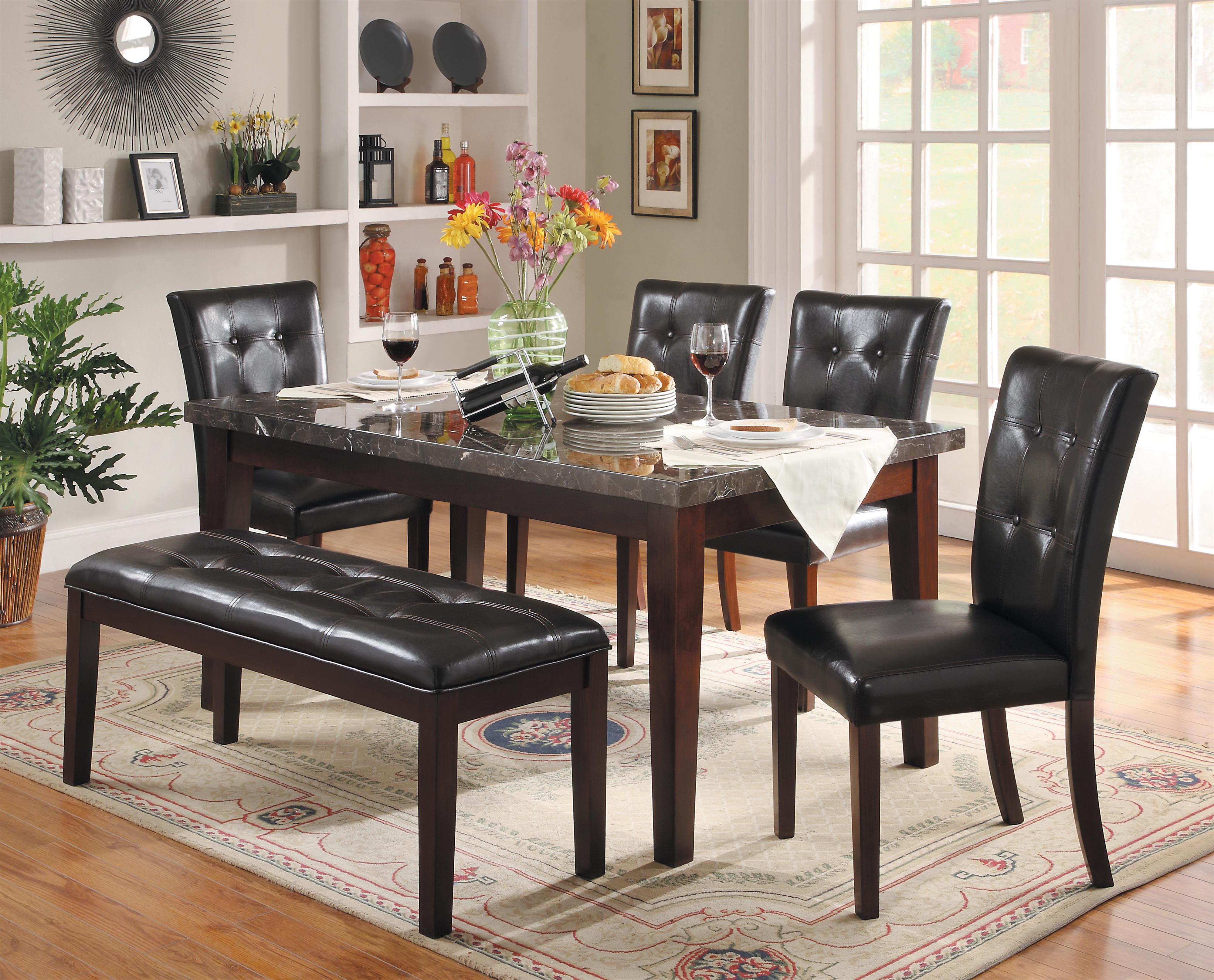 Dining Table Set With Bench - Chair Design