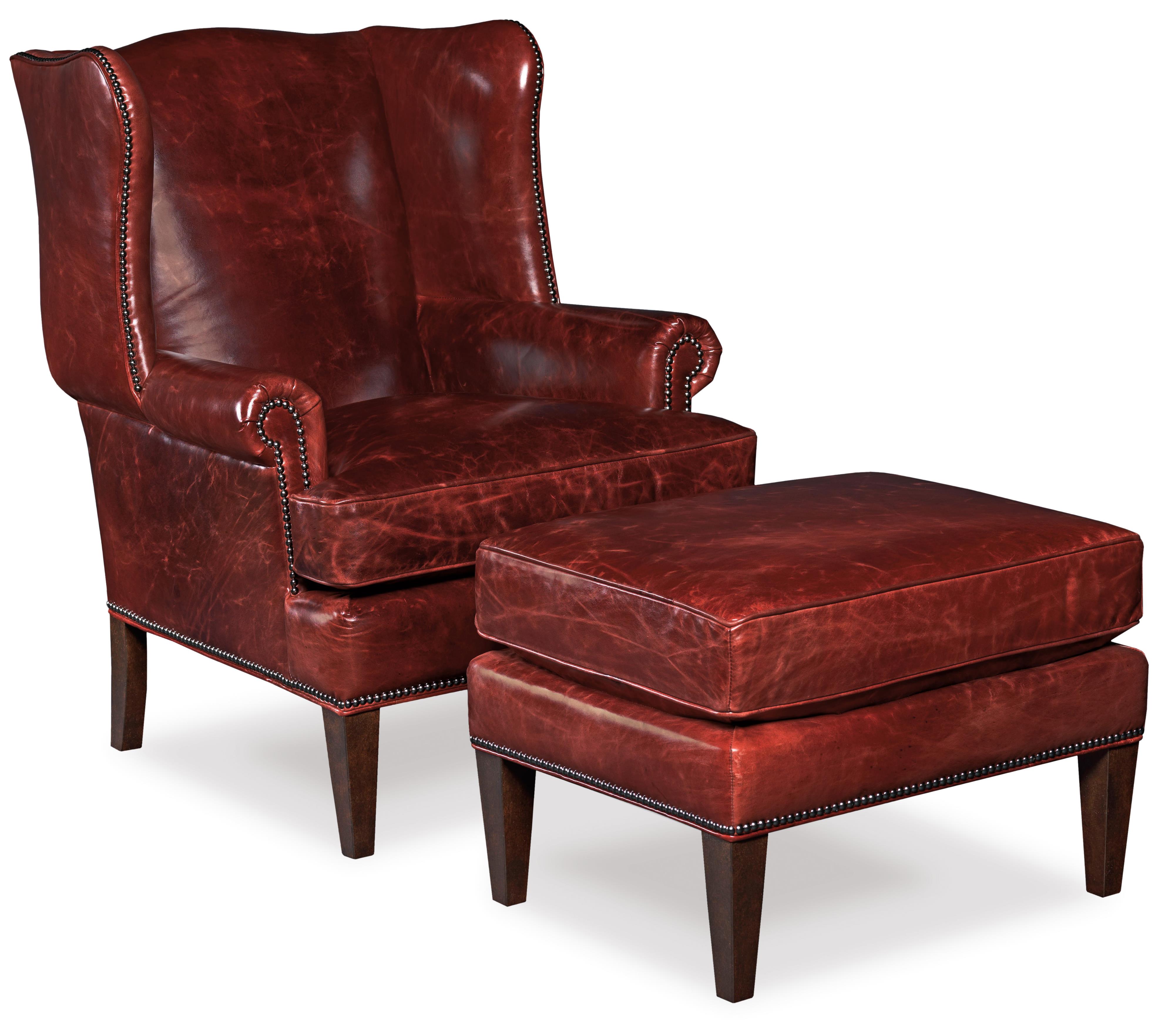 Wing Chair Ottoman Set at Mike Friddle blog