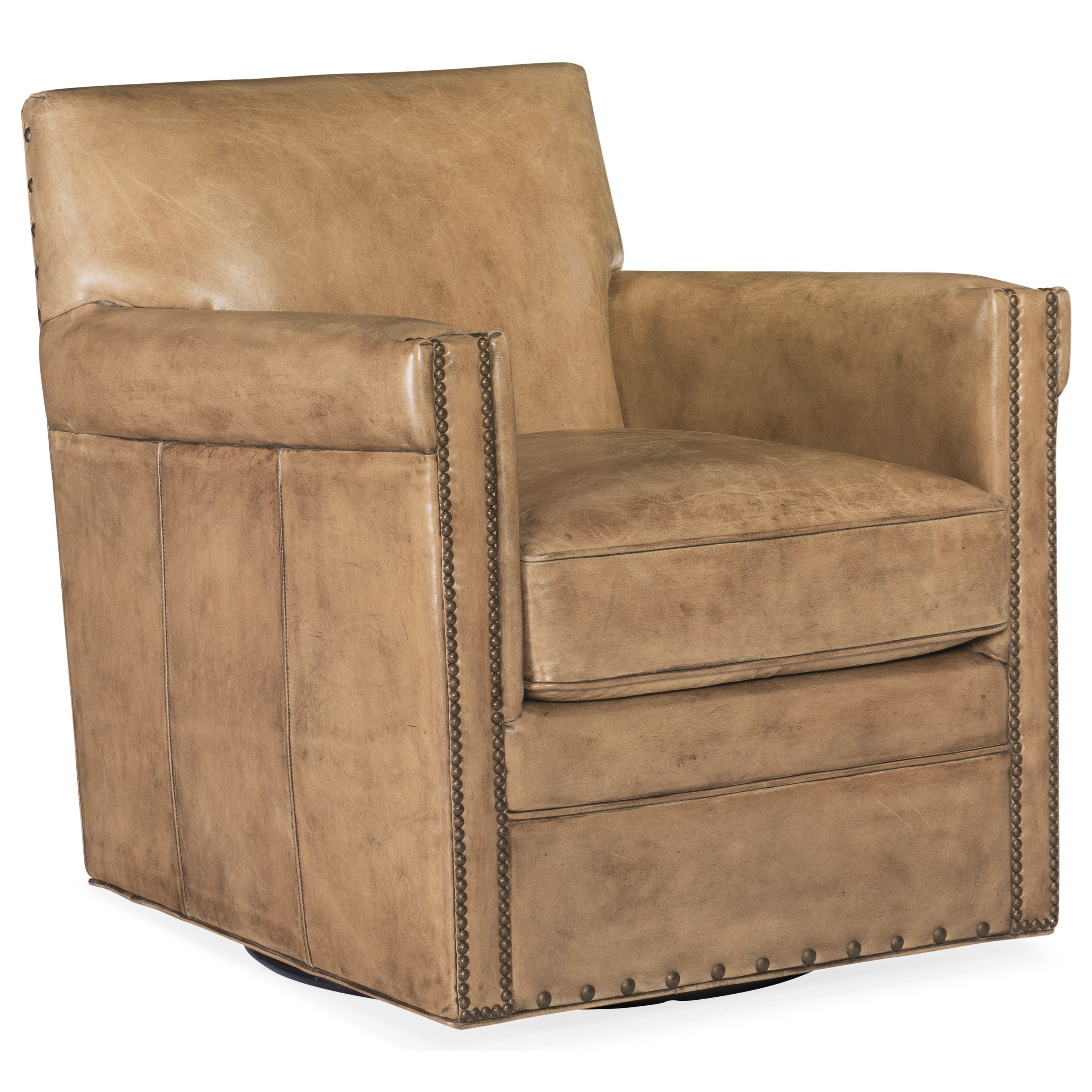 Hooker Furniture Club Chairs CC719-SW-087 Potter Swivel Club Chair ...