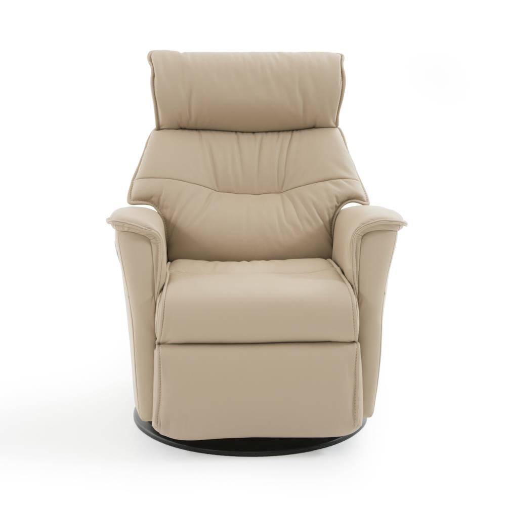 IMG Norway Captain 151177548 Compact Contemporary Recliner with Swivel ...