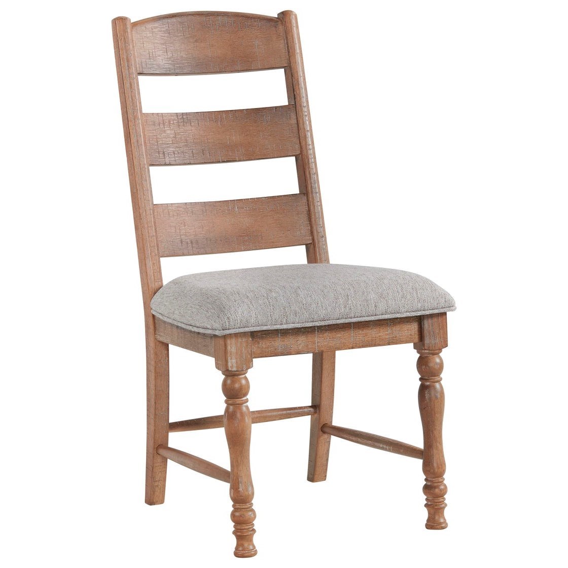 Intercon Highland Relaxed Vintage Ladder Back Dining Side Chair with ...