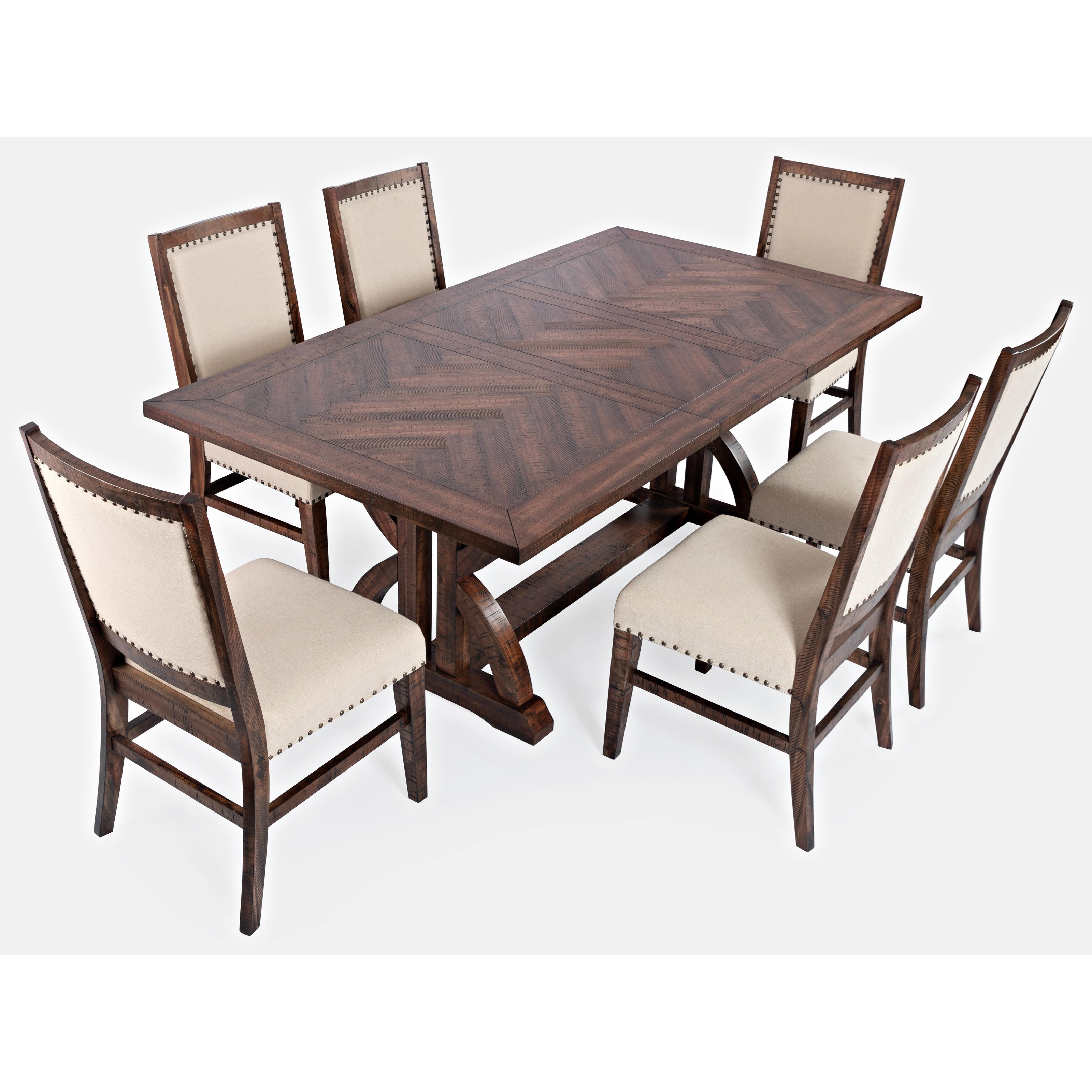 Jofran Fairview 7-Piece Dining Table and Chair Set | Reeds Furniture ...