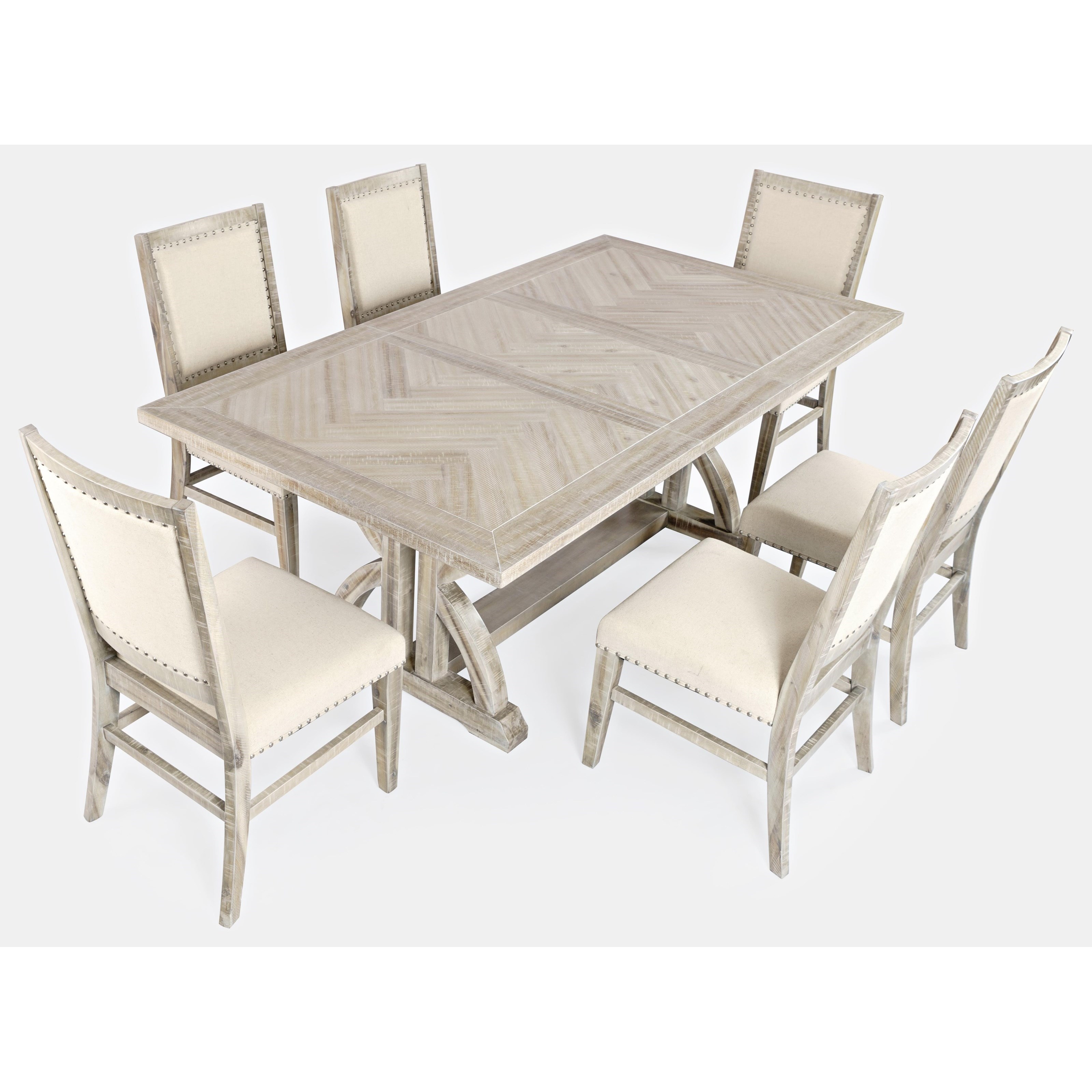 Jofran Fairview 7-Piece Dining Table and Chair Set | Reeds Furniture ...