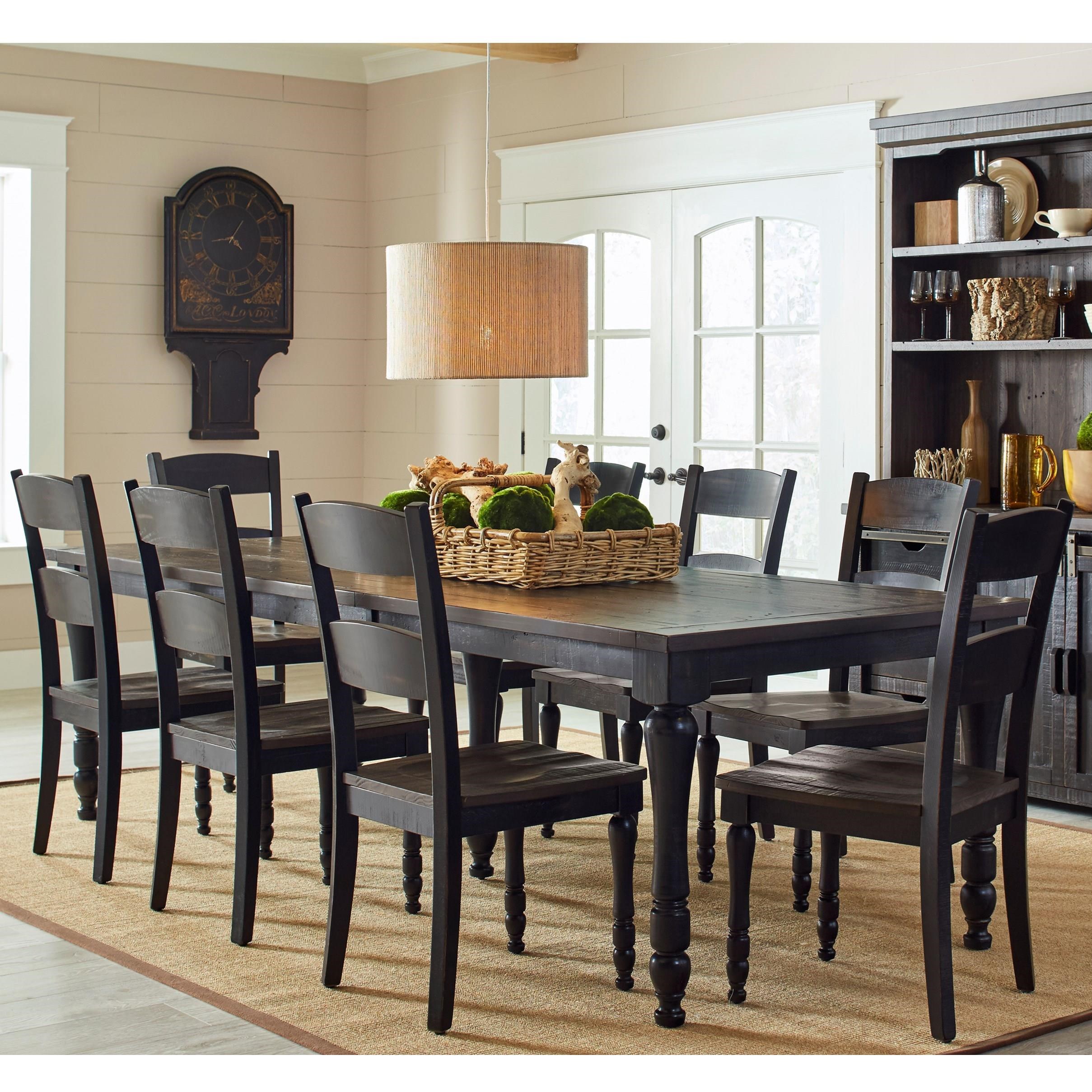 Jofran Madison County Rectangle Extension Table | Reeds Furniture ...