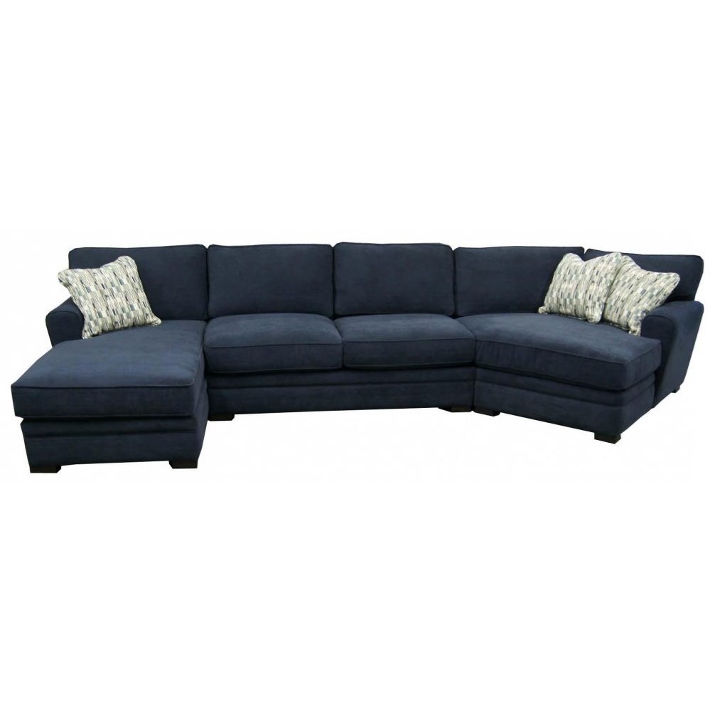 Jonathan Louis Choices - Aries Casual 3-Piece Chaise Cuddler Sectional ...