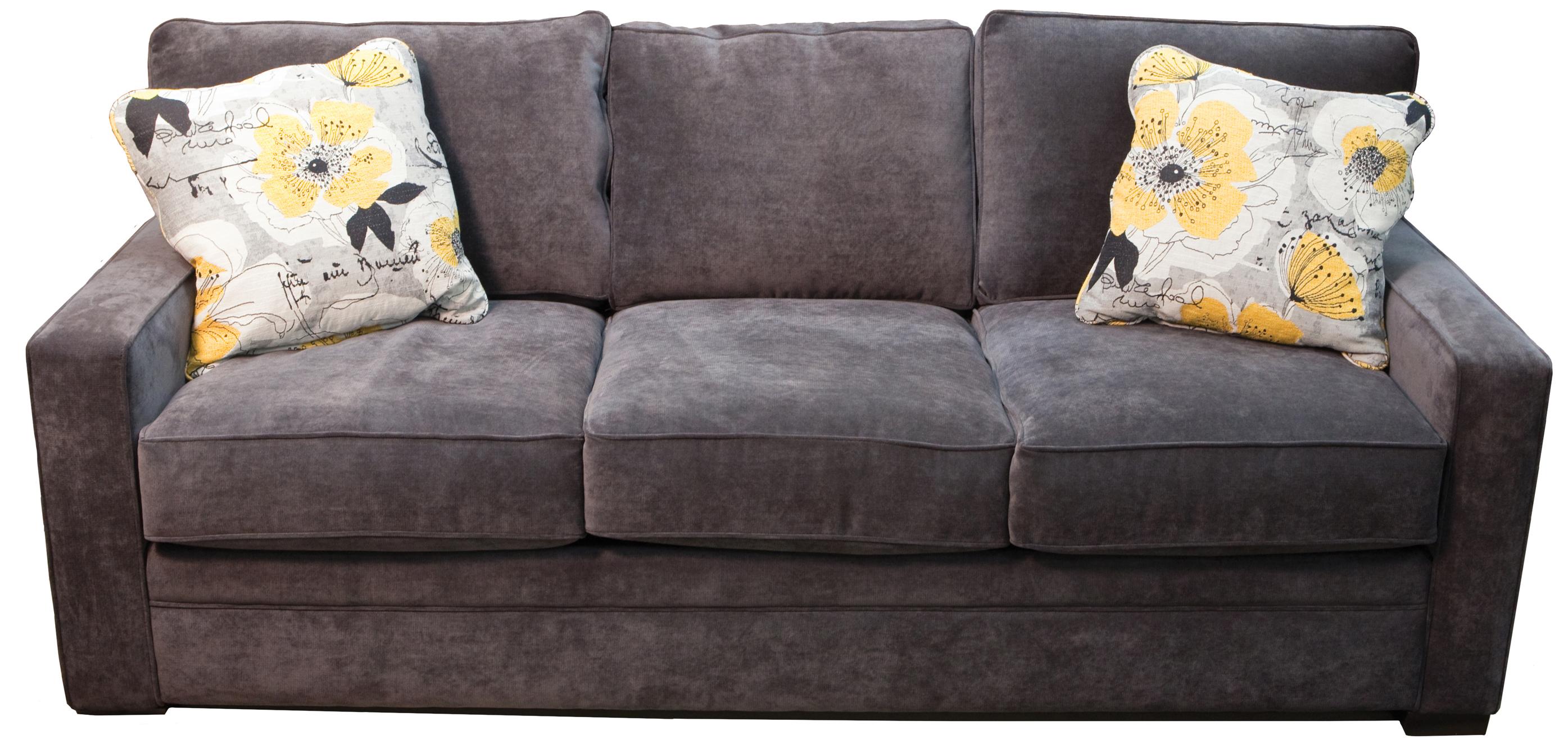 Jonathan Louis Choices - Juno 412-30 Contemporary Sofa with Track Arms ...