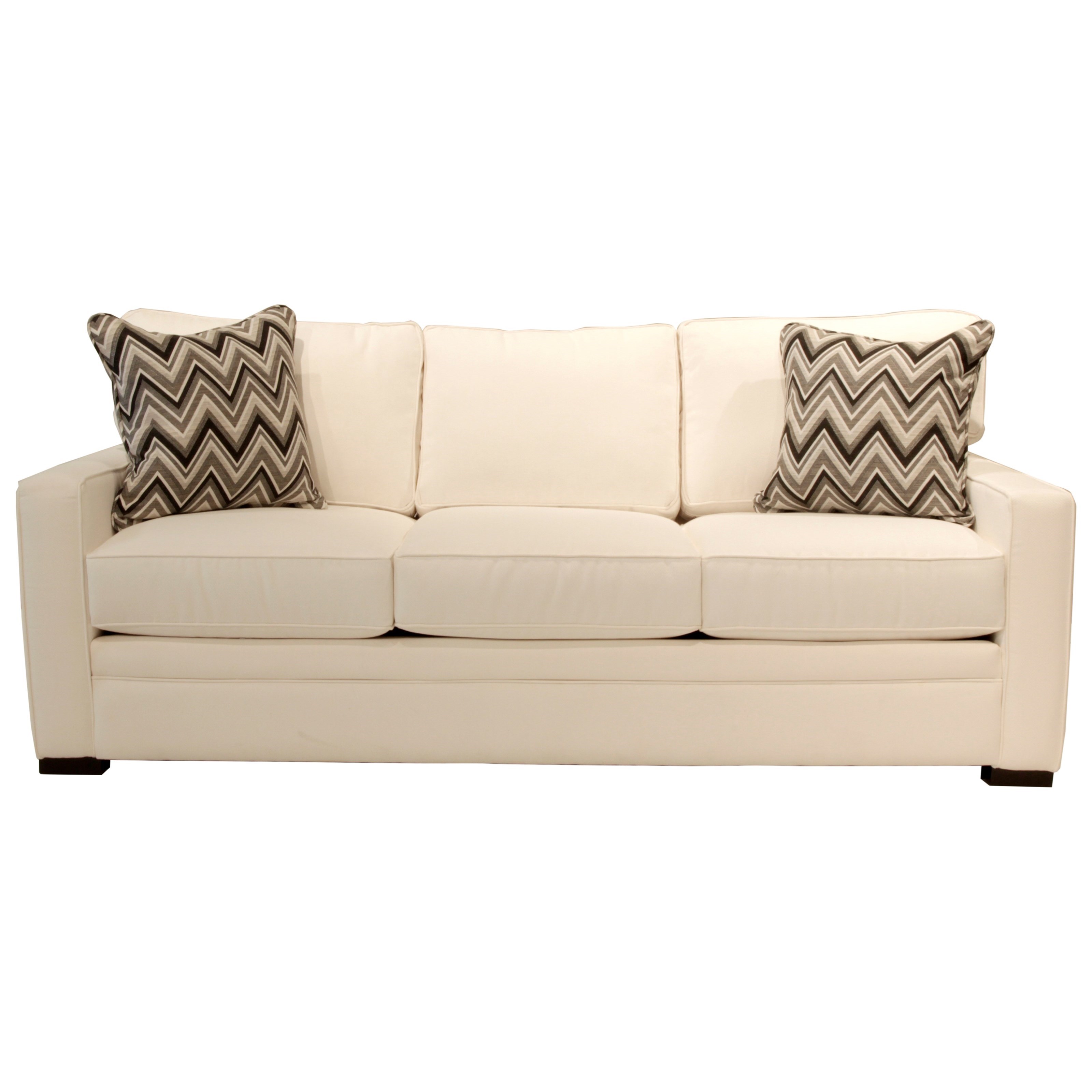 Jonathan Louis Choices - Juno 412-30 Contemporary Sofa with Track Arms ...