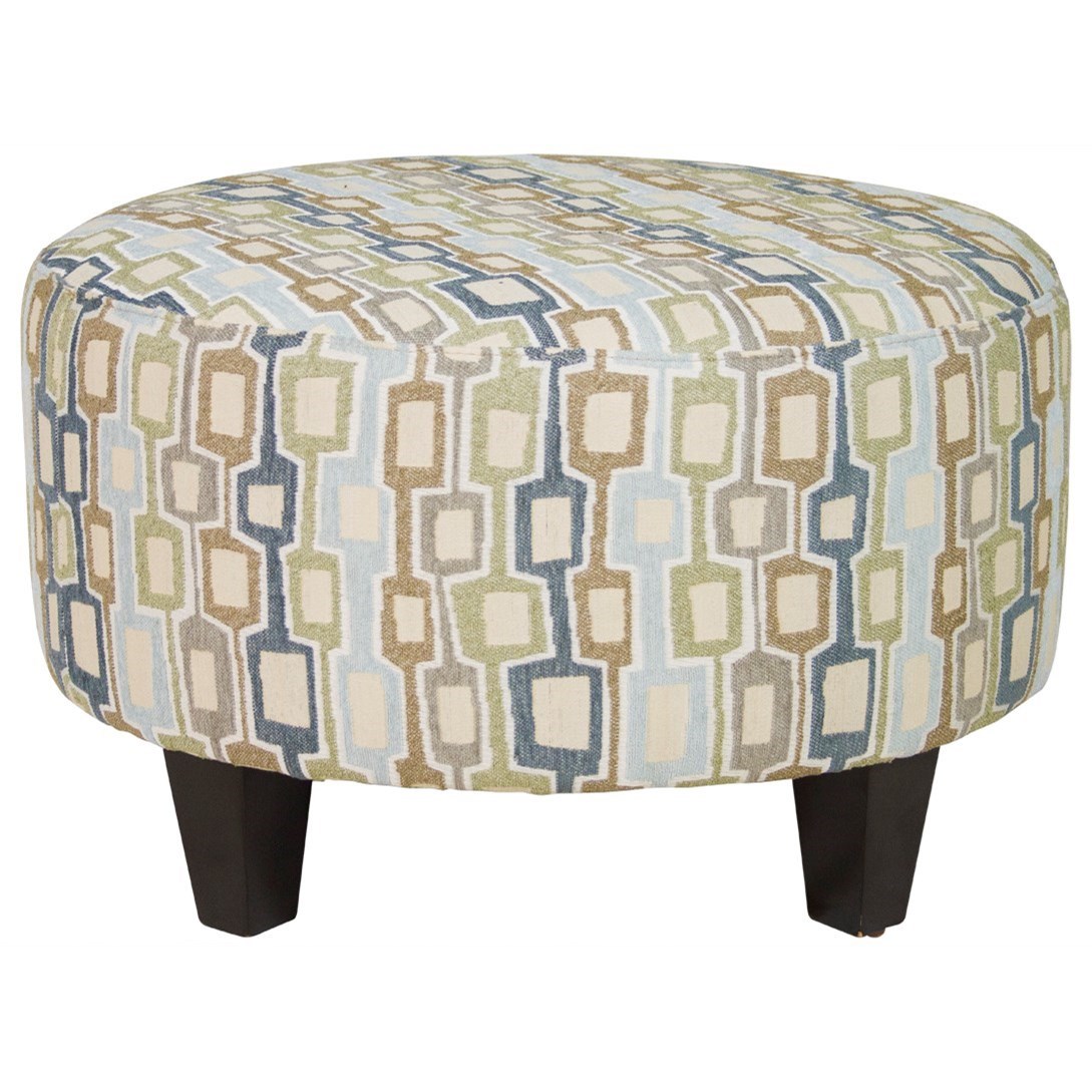 Jonathan Louis Ottomans 22139 Small Round Ottoman | Thornton Furniture ...