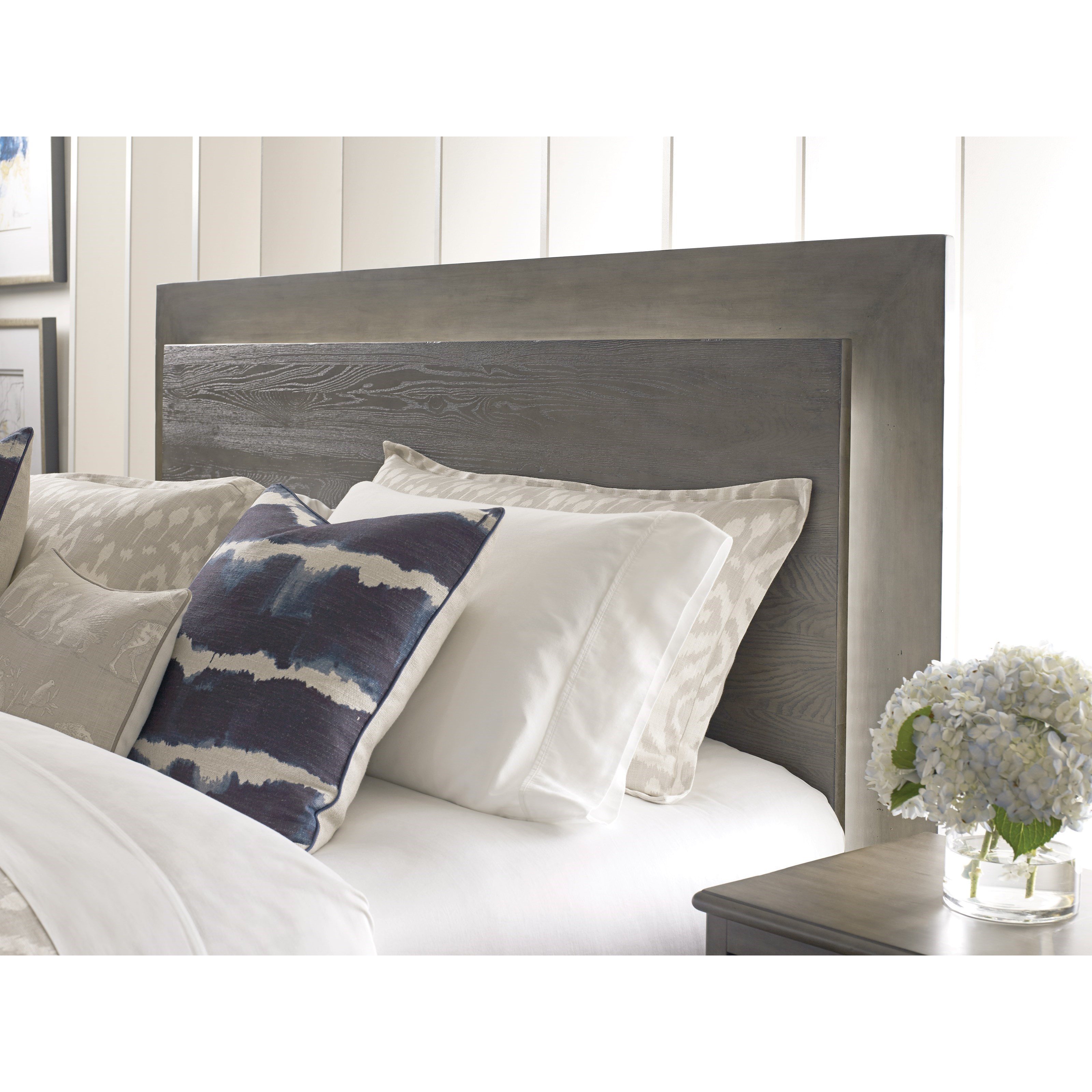 Kincaid Furniture Cascade Kline Queen Solid Wood Panel Bed and LED ...