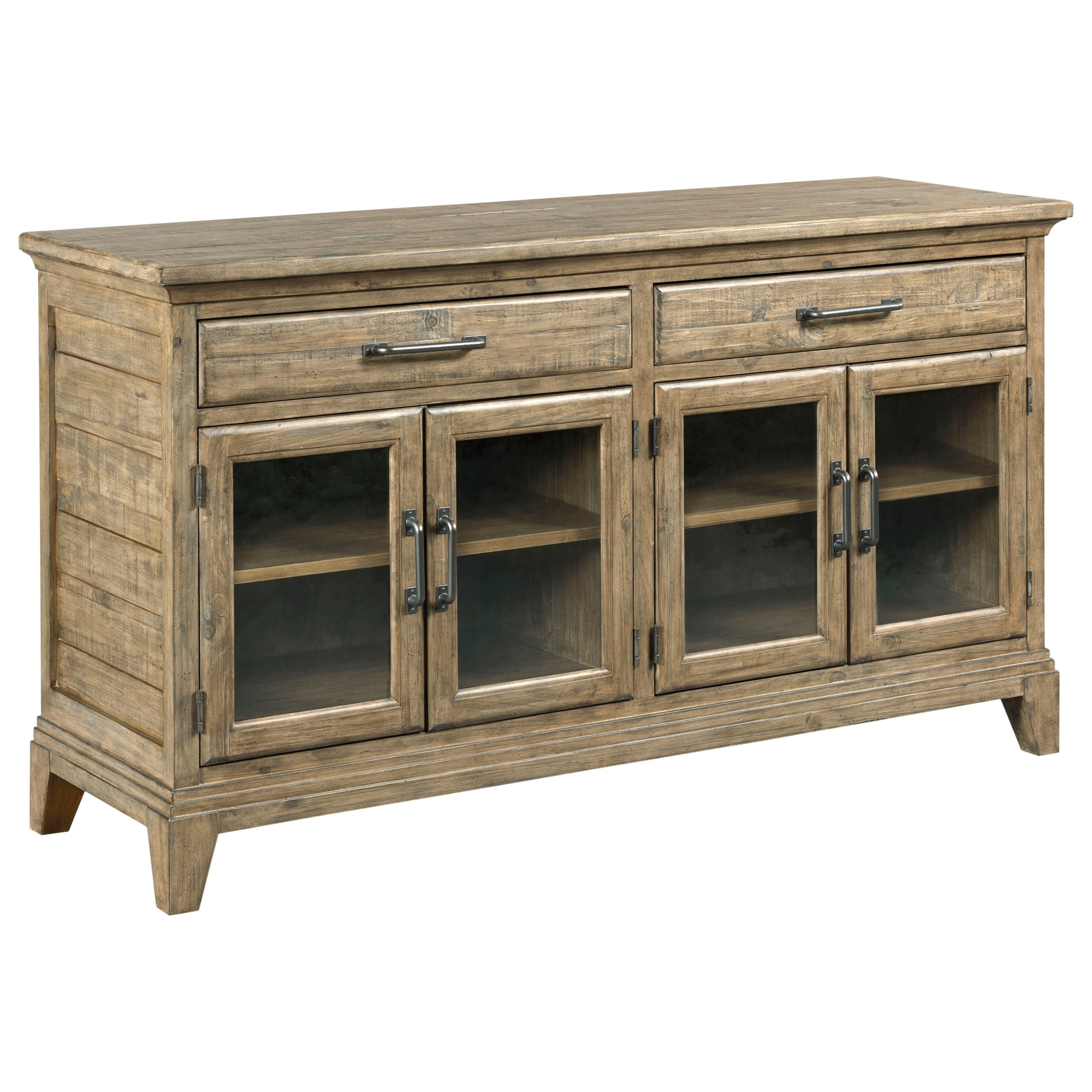Kincaid Furniture Plank Road 706-857S Rockland Solid Wood Buffet with ...